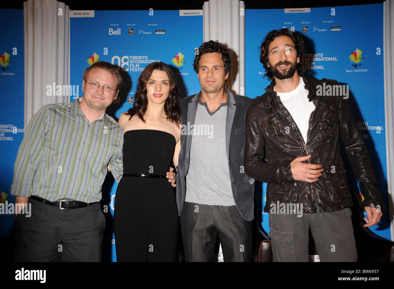 THE BROTHERS BLOOM Press Conference Stock Photo - Alamy