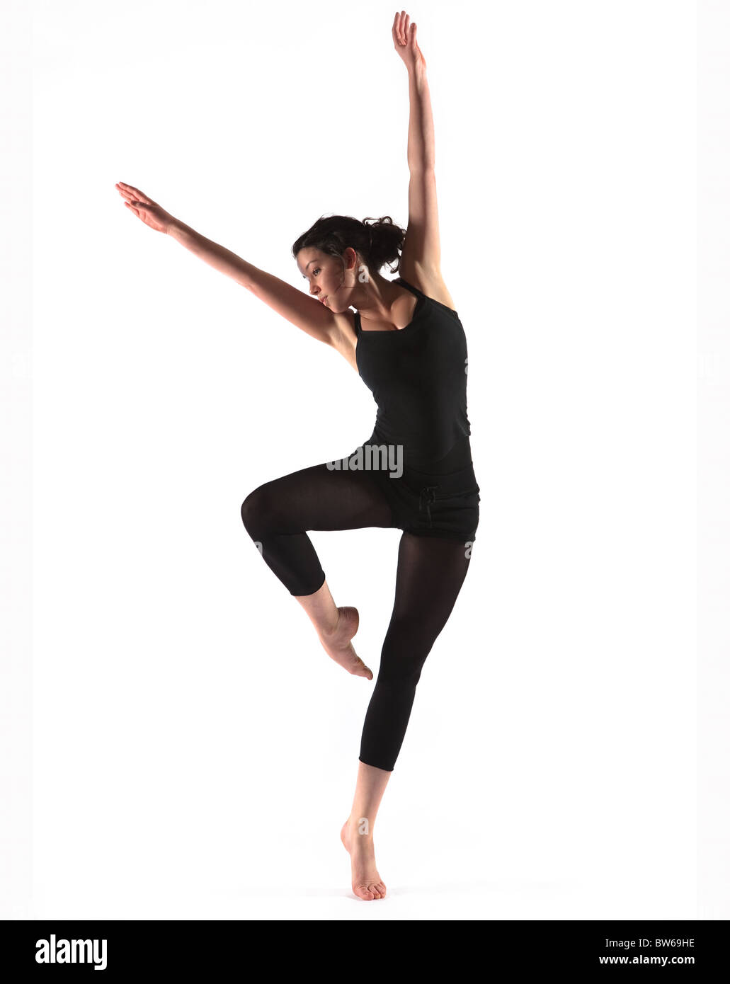 Female Contemporary Dancer