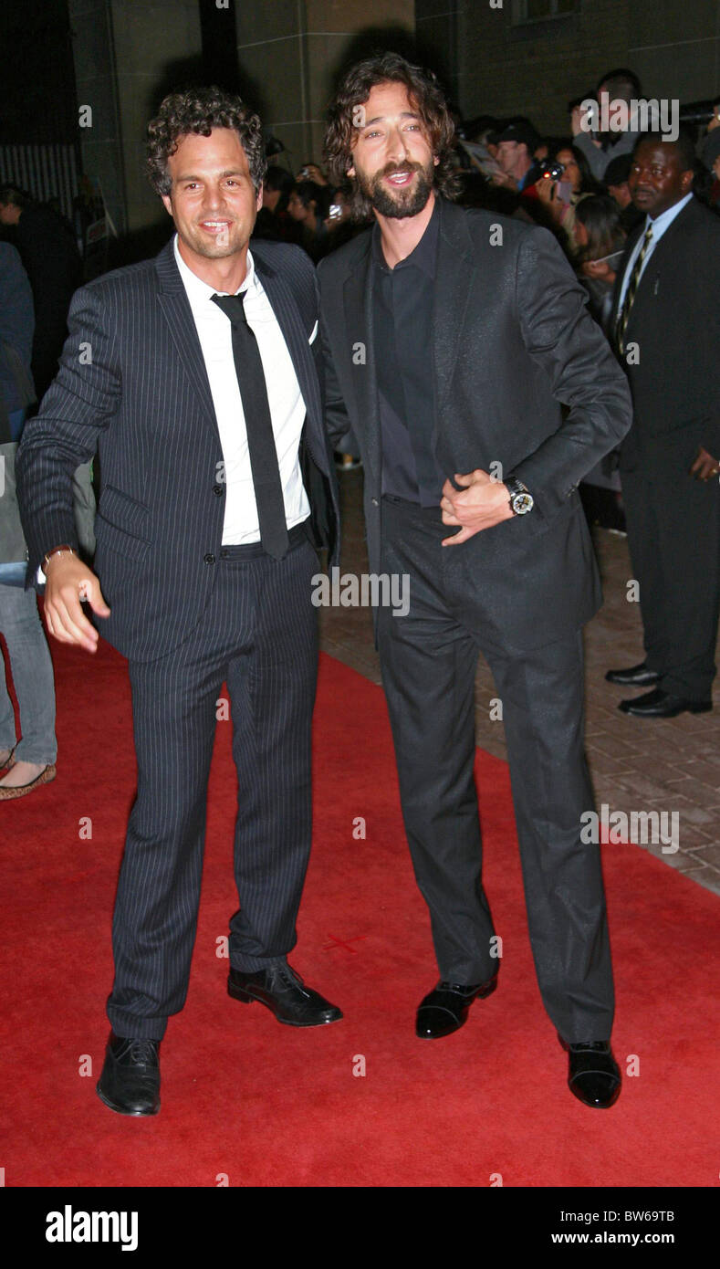 Adrien brody mark ruffalo brothers hi-res stock photography and images ...