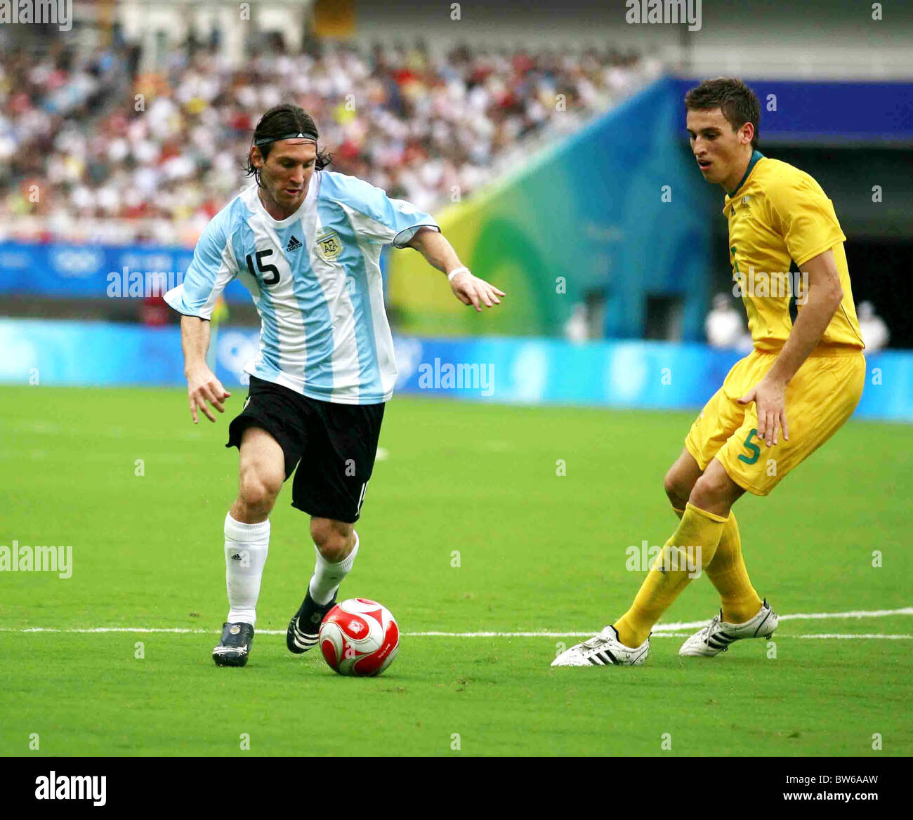 Lionel messi in the olympic games hi-res stock photography and images ...