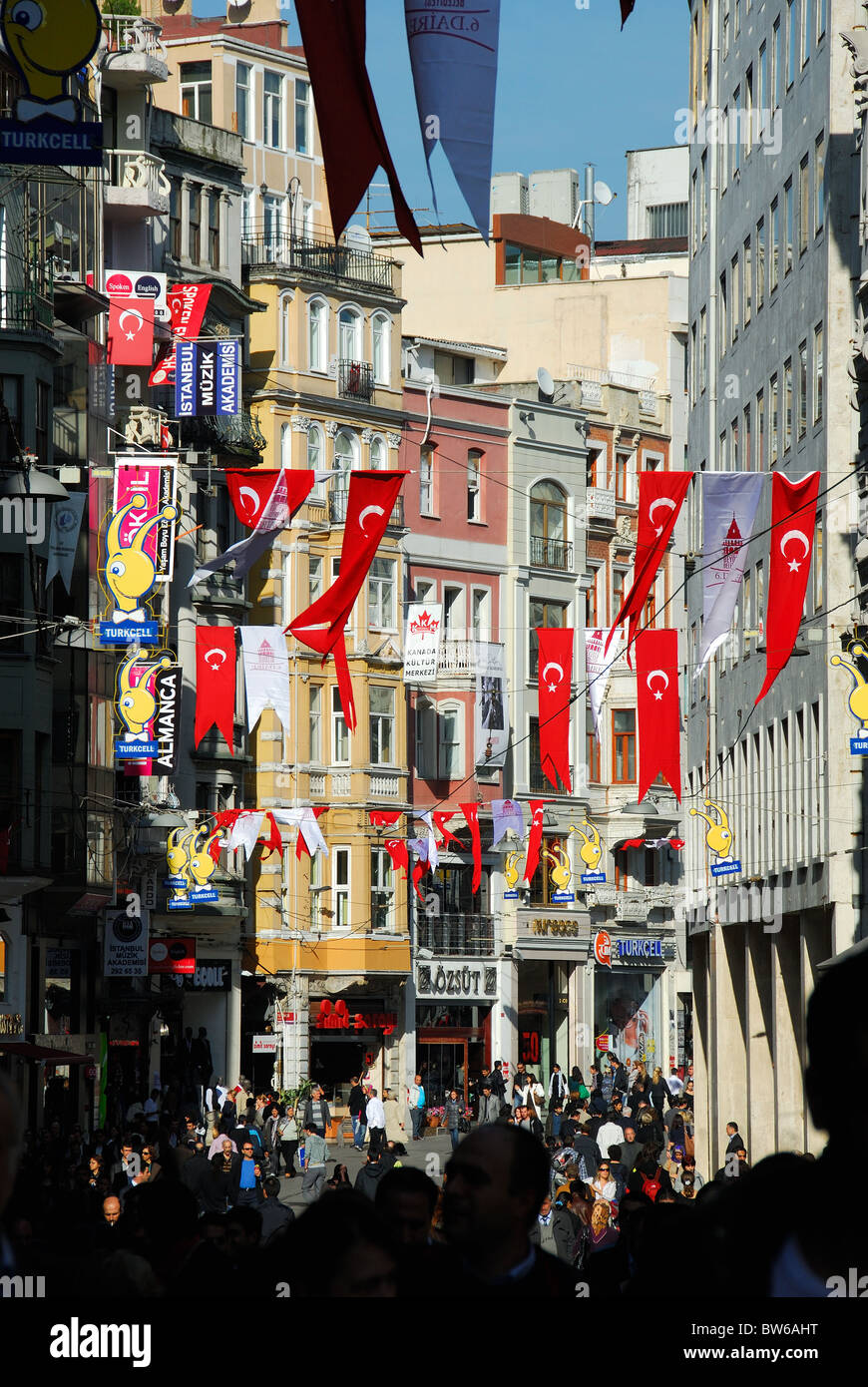 Istiklal caddesi turkey architecture hi-res stock photography and ...