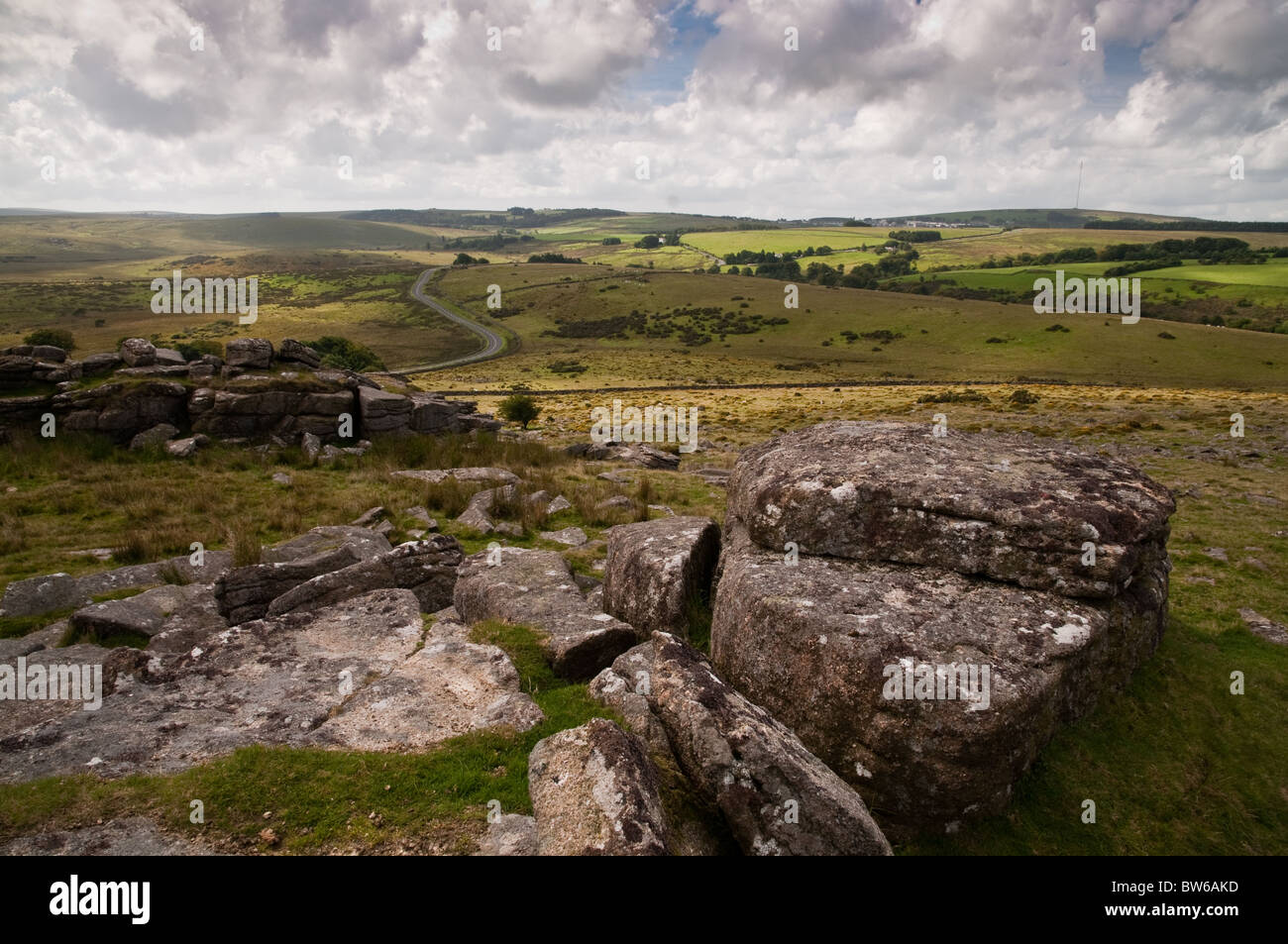 Crocken Tor, Dartmoor Stock Photo - Alamy