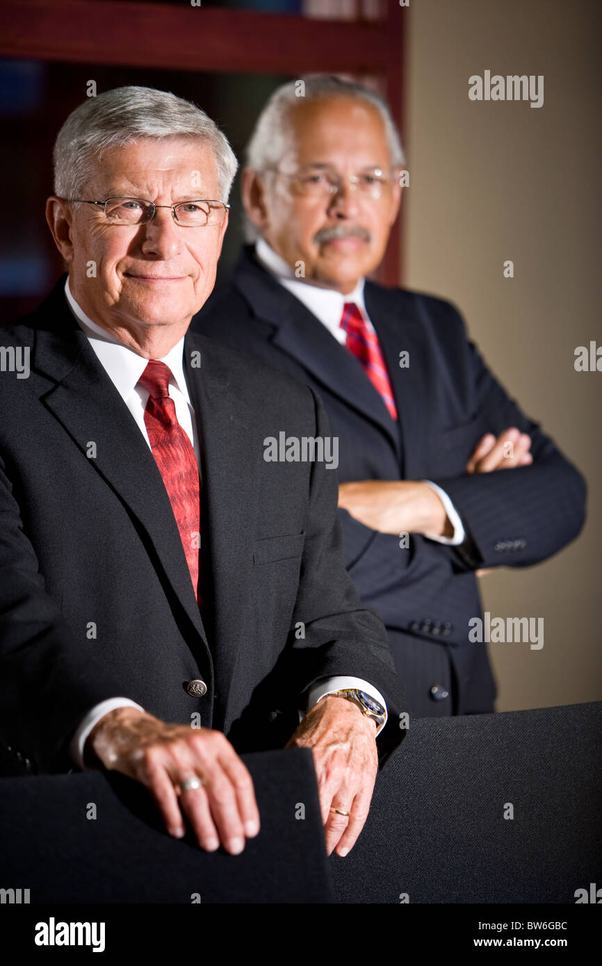 Two diverse businessmen in formal hi-res stock photography and images ...