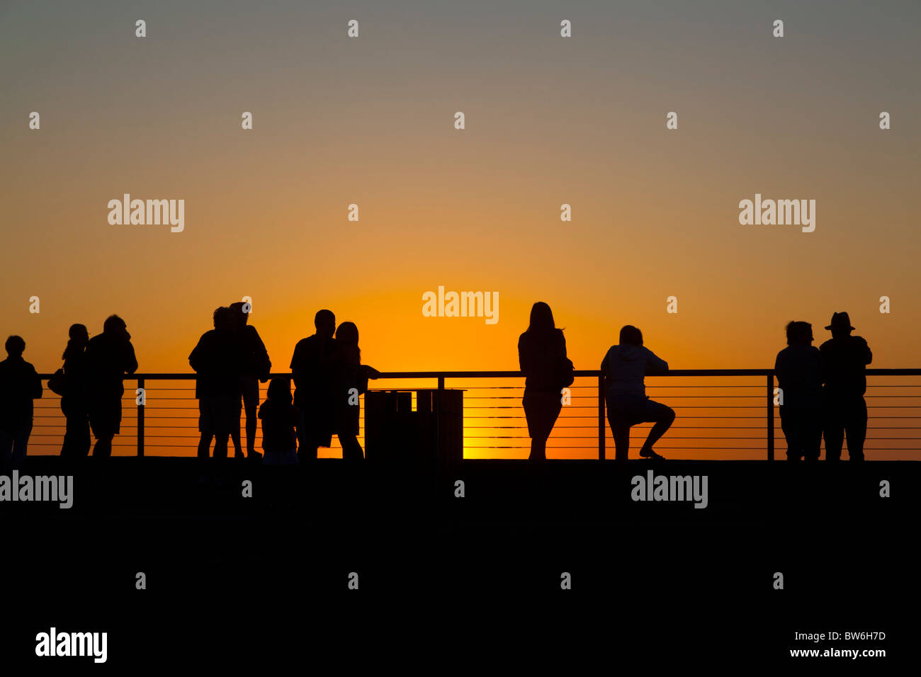 Sunset silhouettes hi-res stock photography and images - Alamy