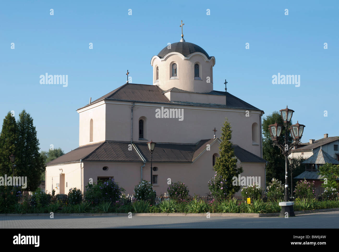 Church of the Nativity in Halych (Ukraine Stock Photo - Alamy
