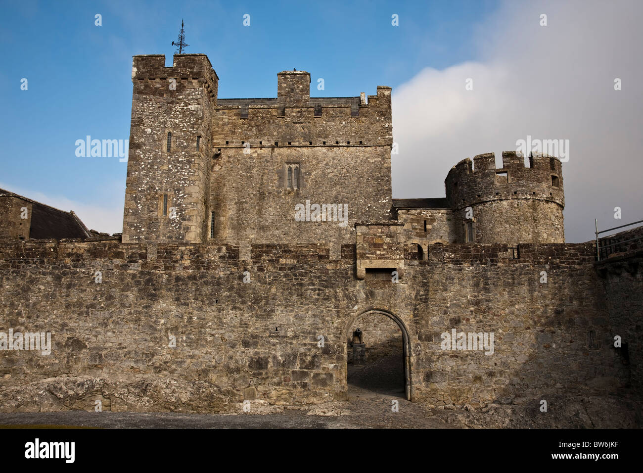 Cahir Castle. Ireland Stock Photo - Alamy