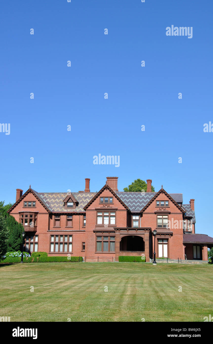 Newport mansion, Rhode Island, USA Stock Photo - Alamy