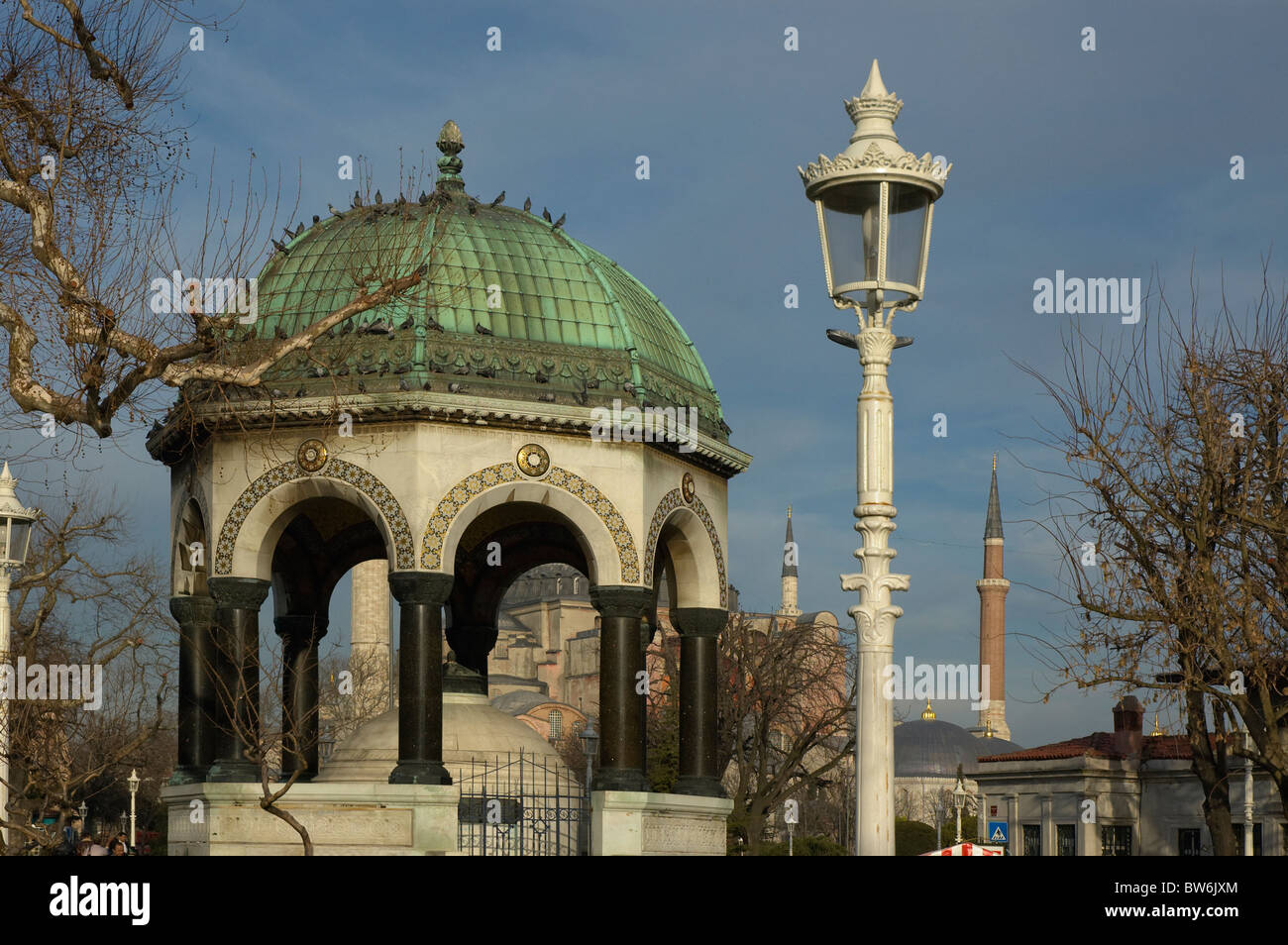 The Fountain of Kaiser Wilhelm II (Alman Çesmesi) at the Hippodrome ...