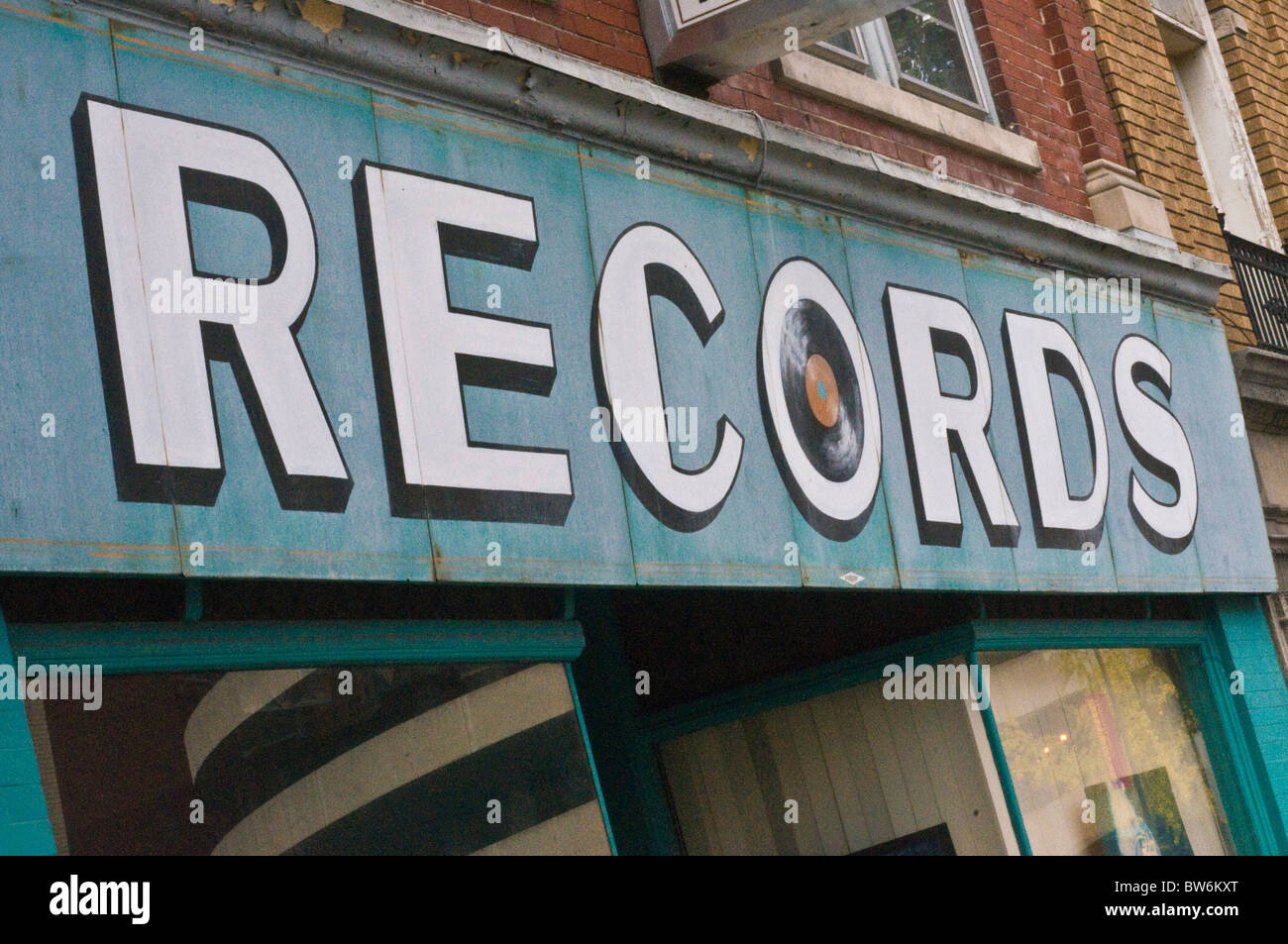 Record Store Sign