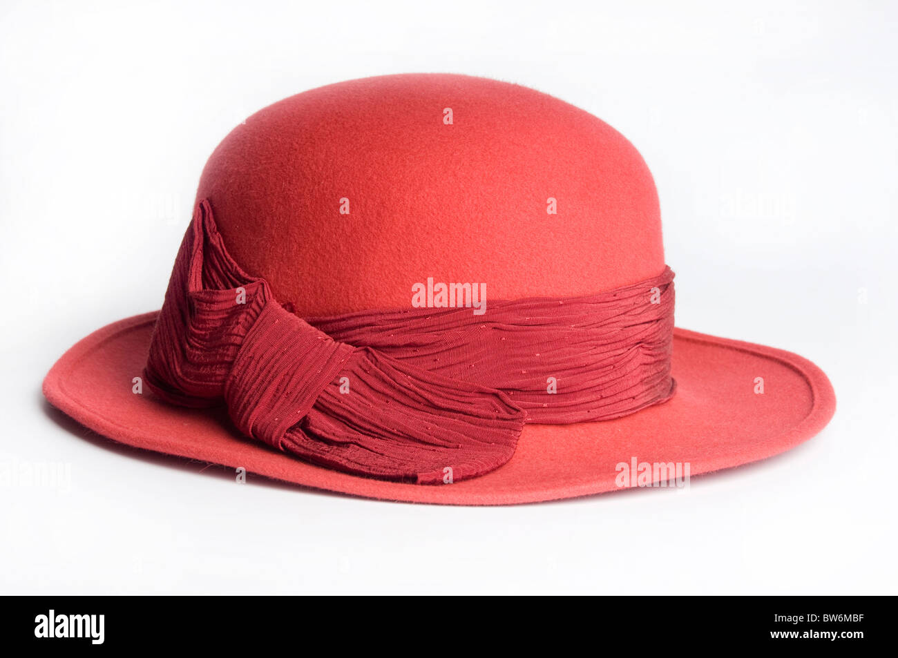 red lady hat Stock Photo - Alamy