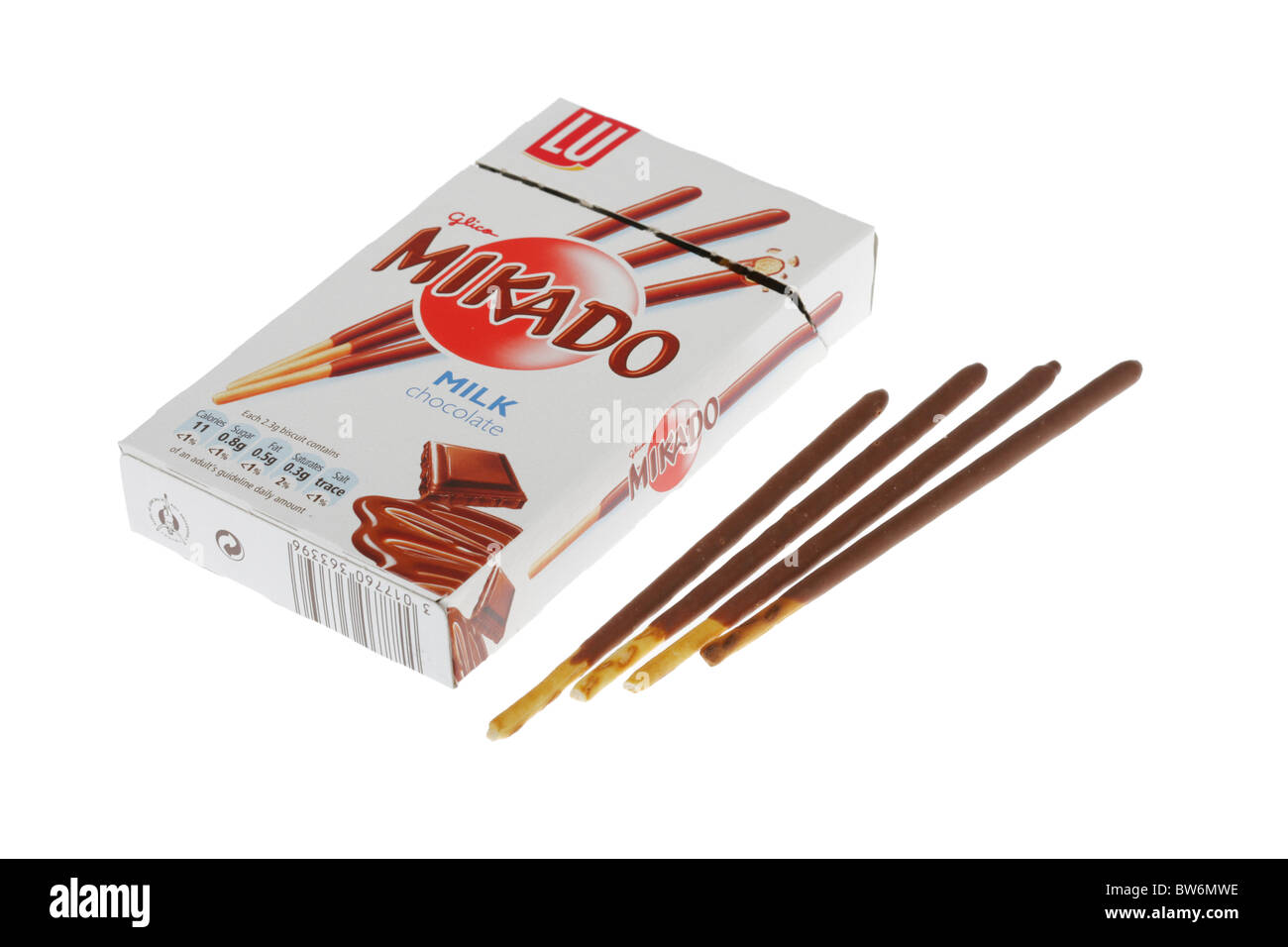 Chocolate food mikado milk sticks hi-res stock photography and images ...