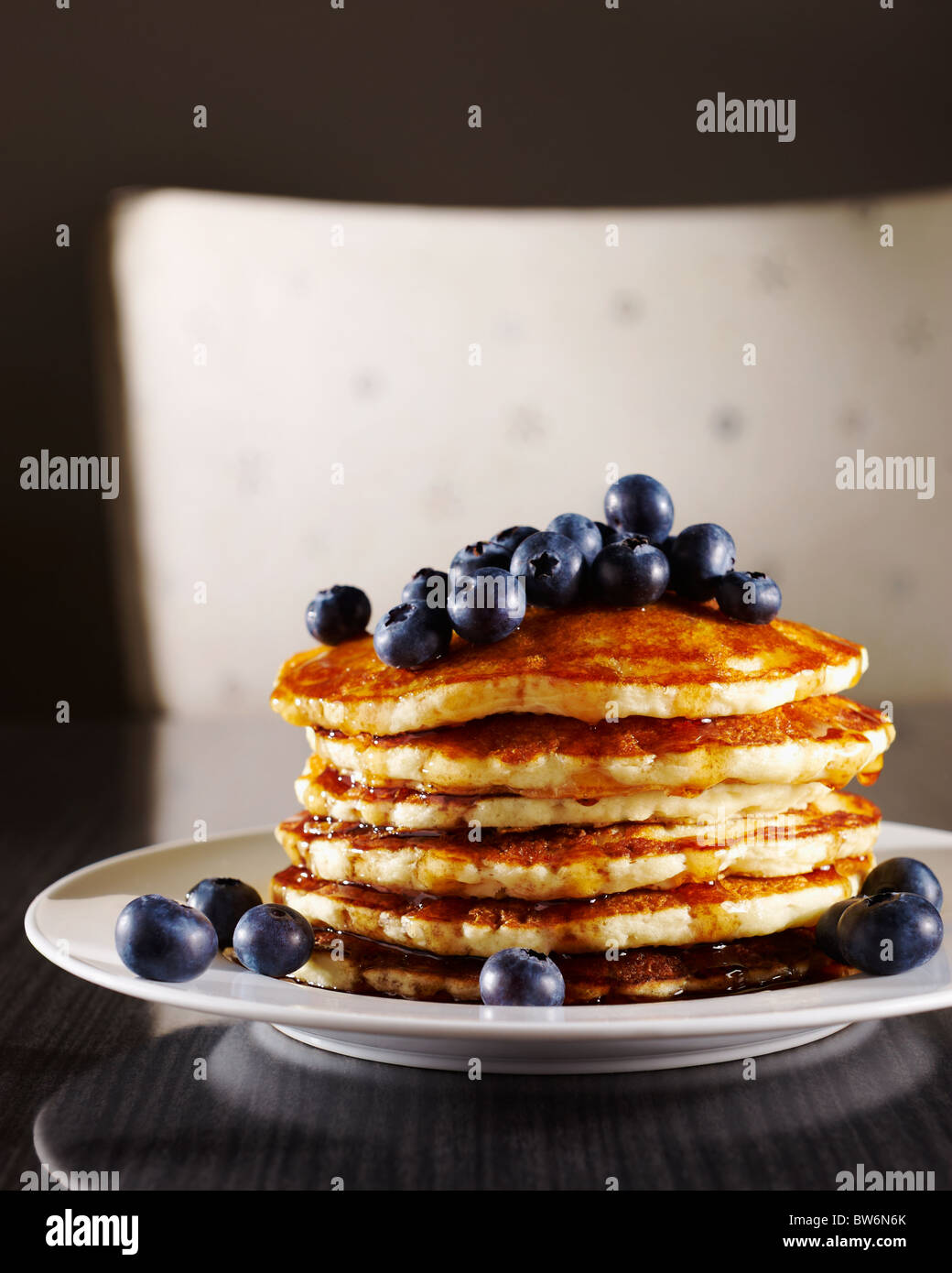 American breakfast pancake stack hi-res stock photography and images ...