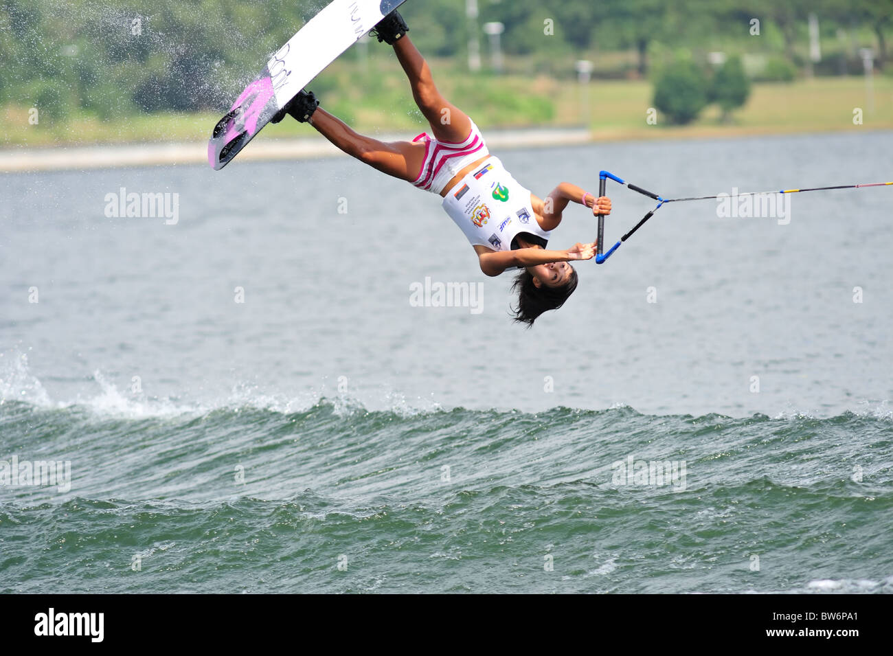 Sasha Christian in 2010 Malaysian WaterSki & WakeBoard Championship ...