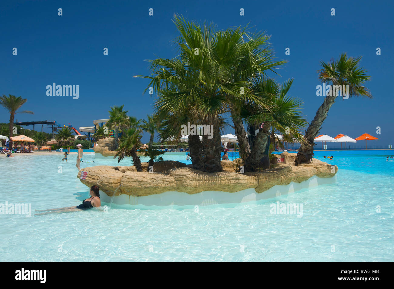 Splash and Fun Theme Park, Malta Stock Photo - Alamy