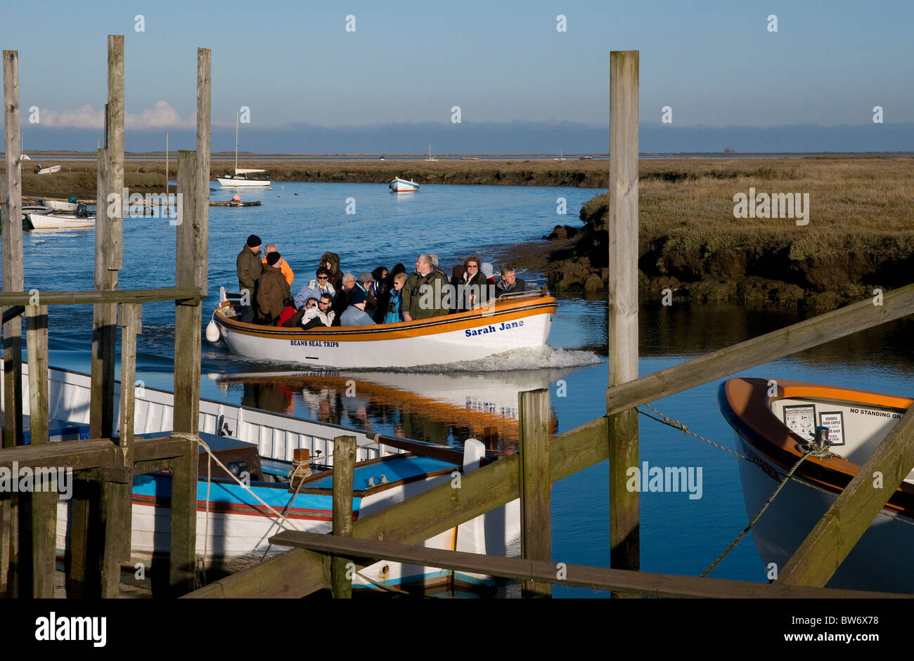 morston quay, north norfolk, england Stock Photo - Alamy