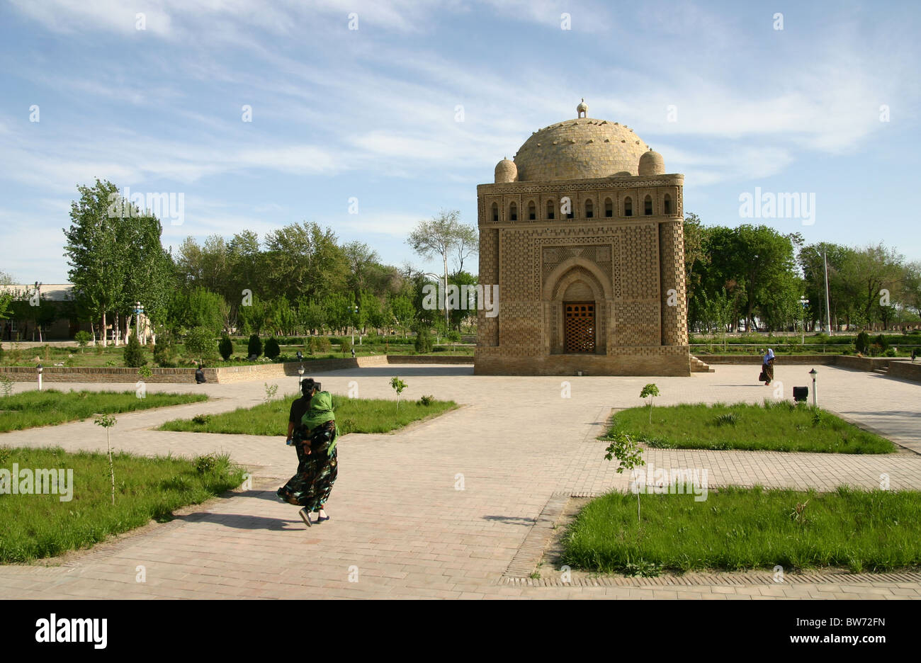 The Ismail Samani mausoleum in Bukara, Uzbekistan Stock Photo - Alamy