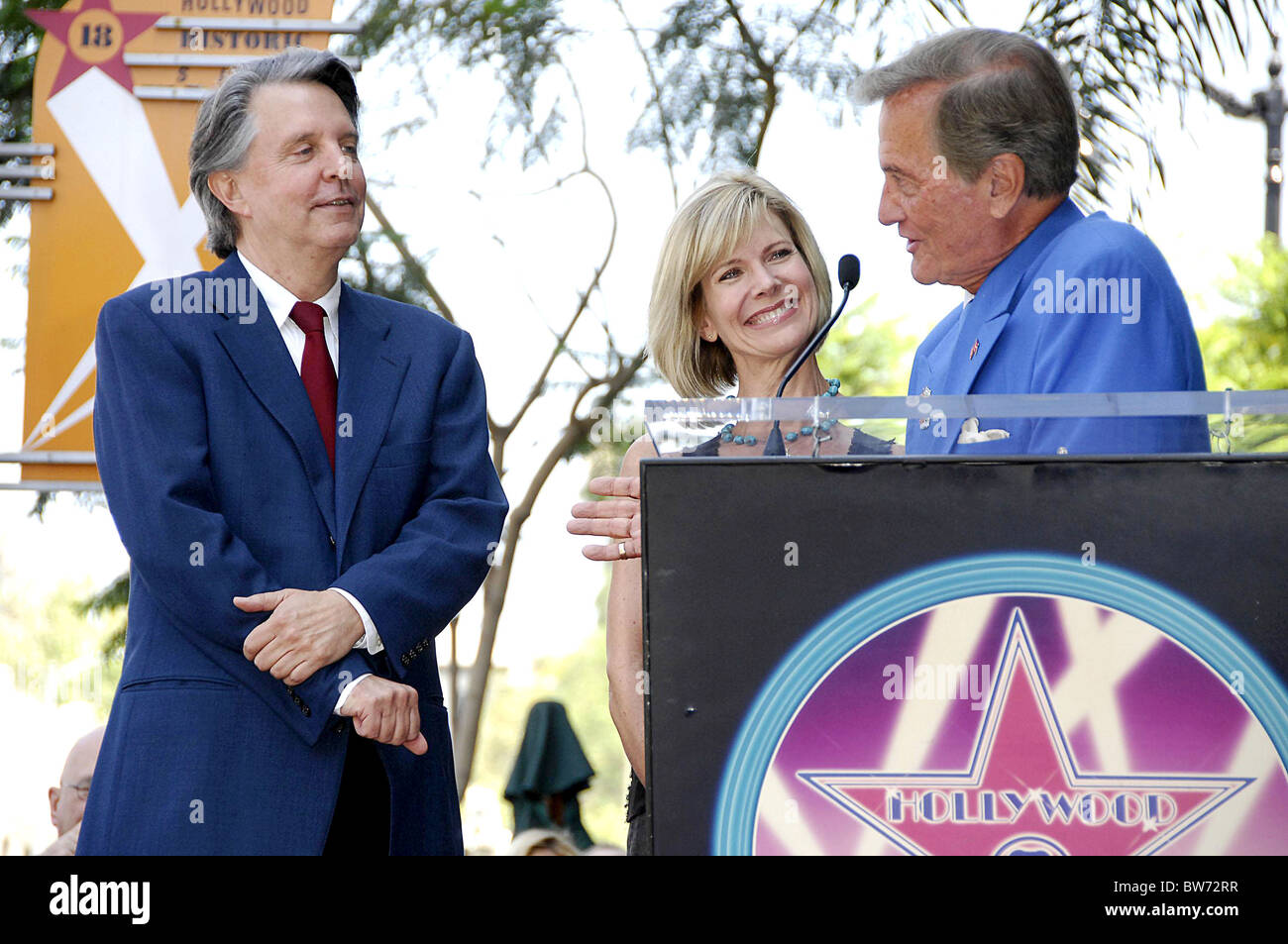STAR ON THE HOLLYWOOD WALK OF FAME for Mike Curb Stock Photo - Alamy