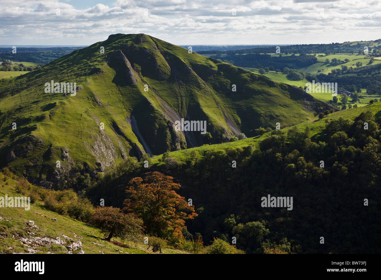 Thorpe Cloud, Dovedale, Peak District National Park, Derbyshire Stock ...