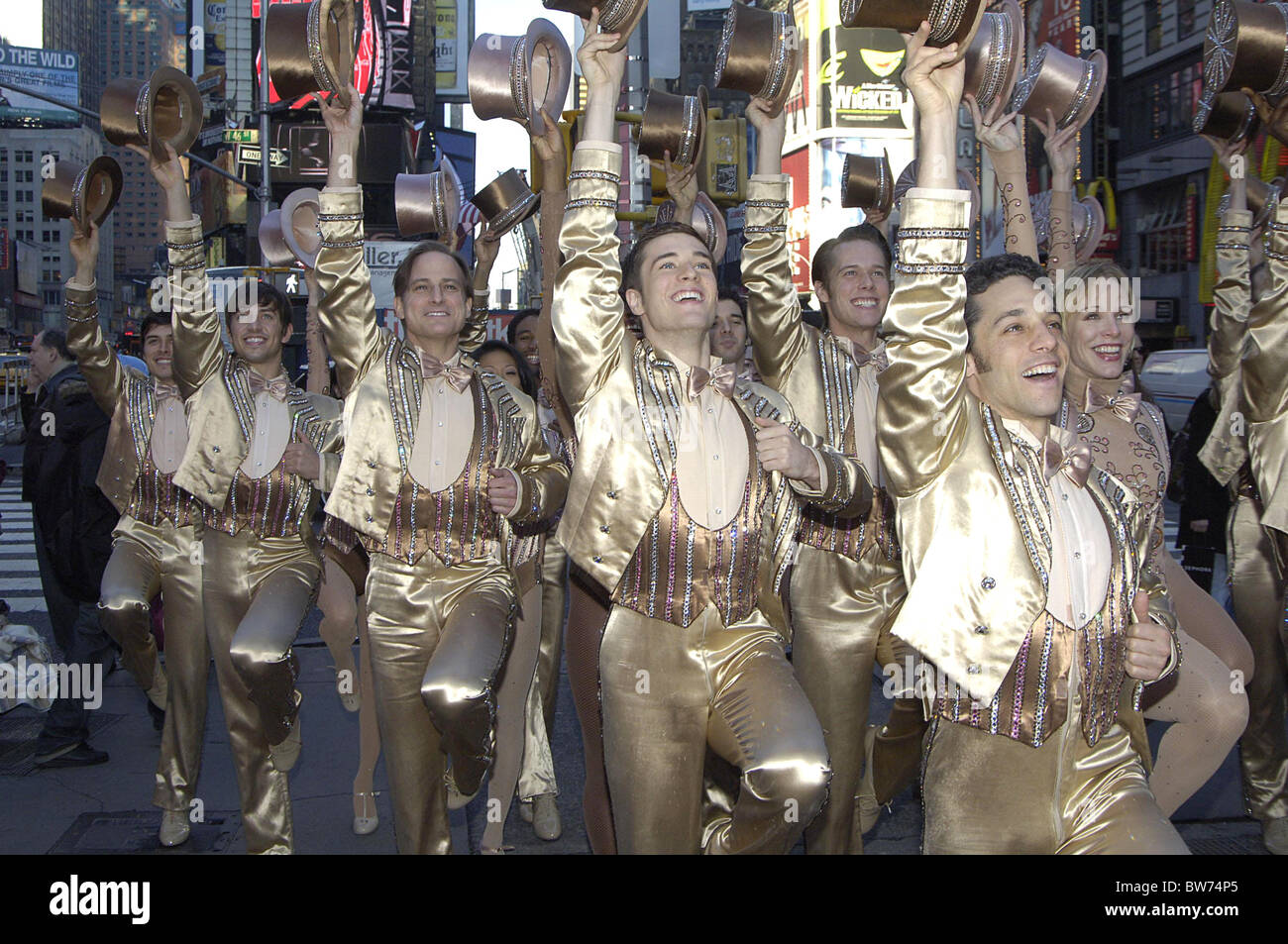 Broadway is Back! A Chorus Line Celebrates End of Stagehands' Strike ...