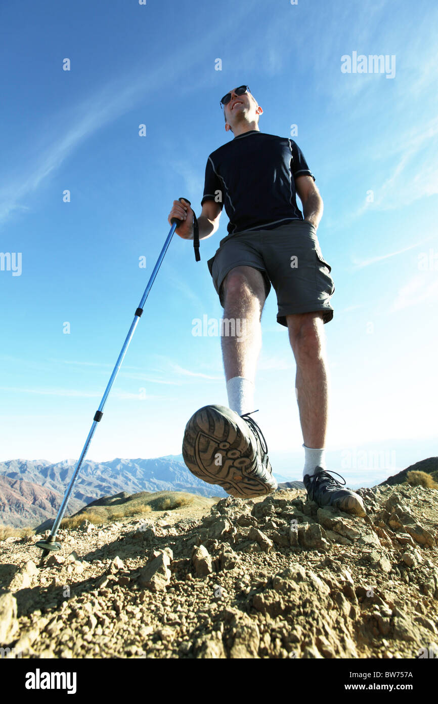Man go up Stock Photo - Alamy