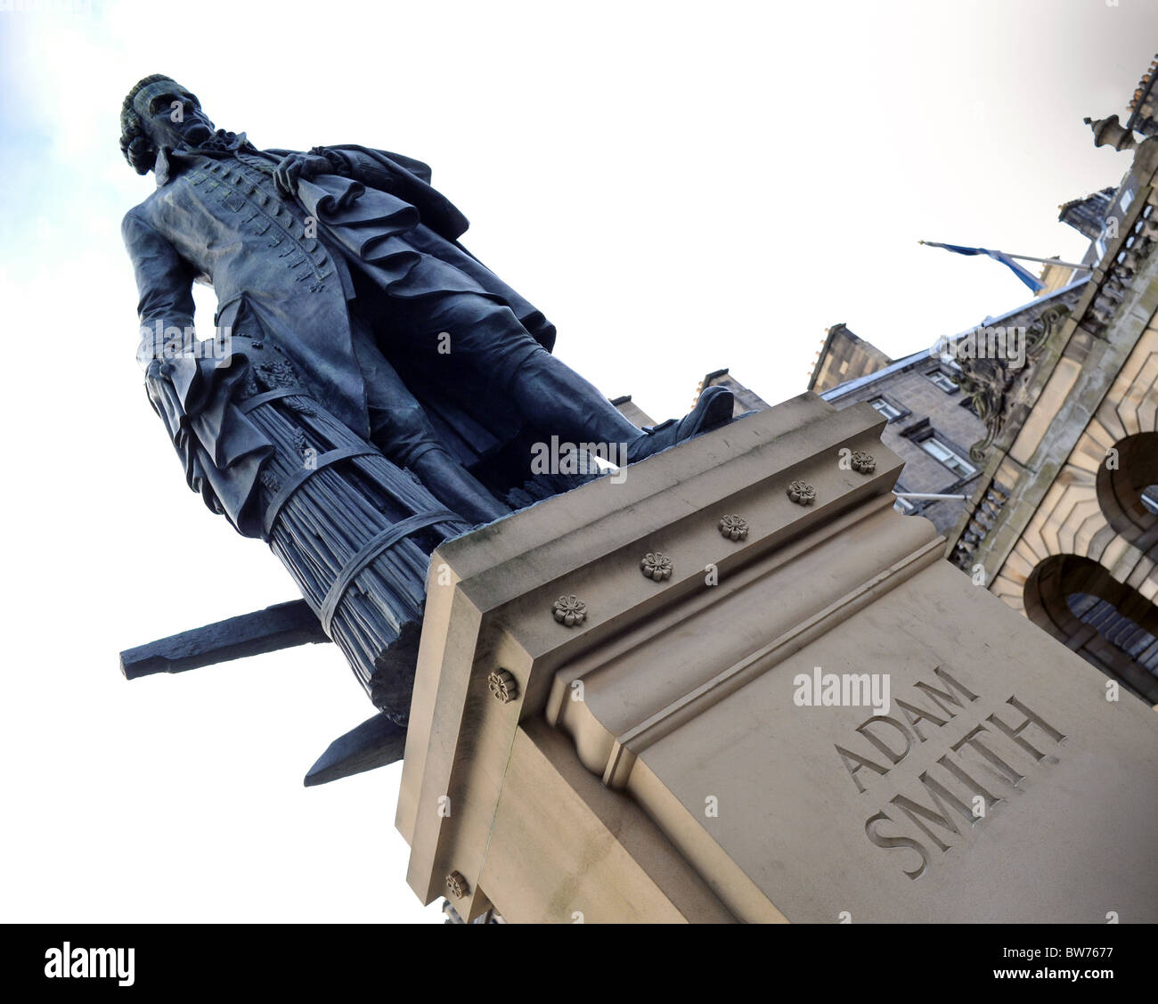 Adam smith statue hi-res stock photography and images - Alamy