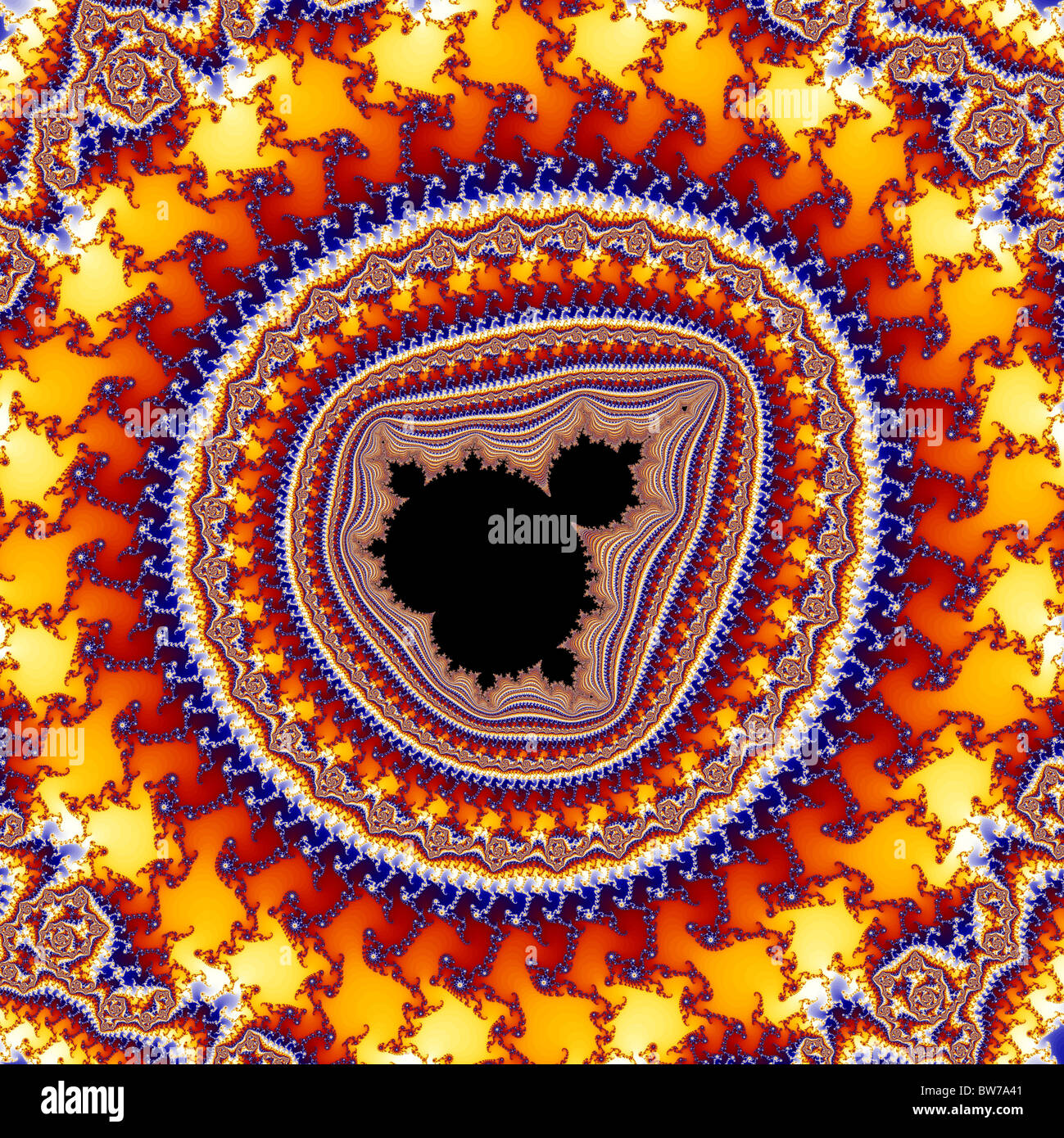 Deep zoom mandelbrot set reveals hi-res stock photography and images ...