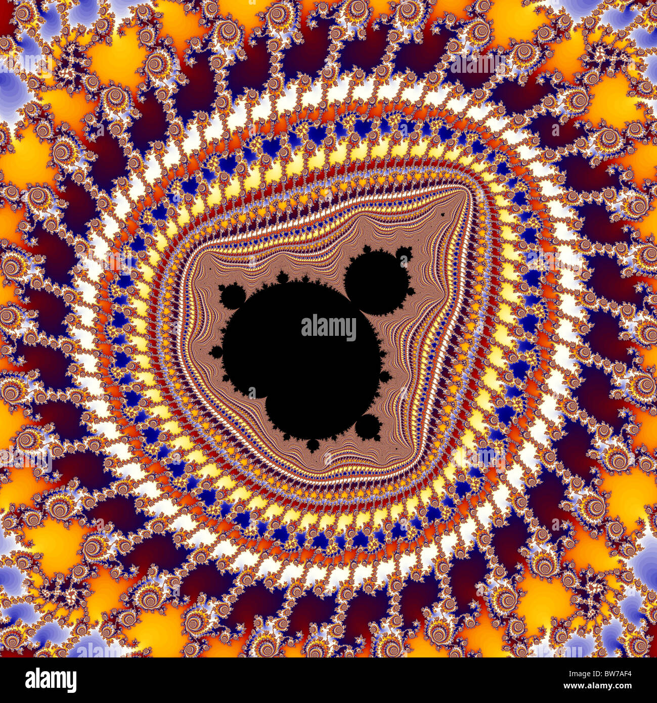 Zoom into the mandelbrot set hi-res stock photography and images - Alamy