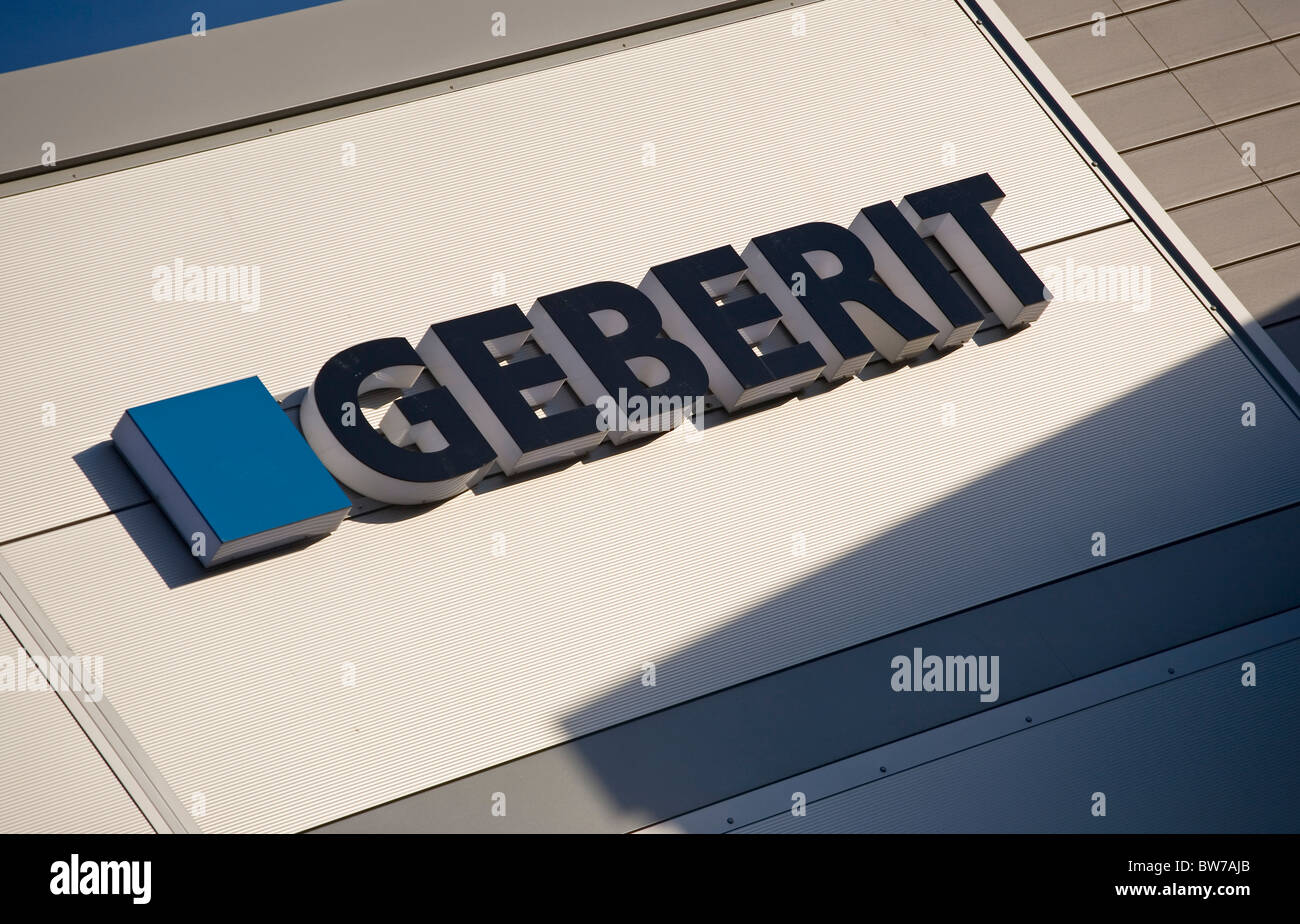 Geberit sign hi-res stock photography and images - Alamy