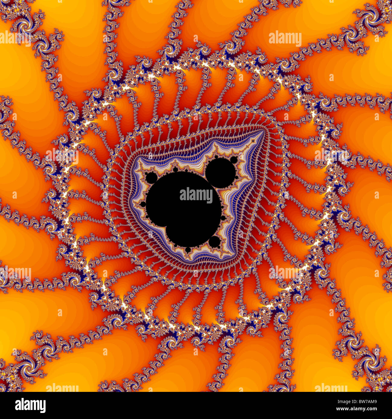 Zoom into the mandelbrot set hi-res stock photography and images - Alamy
