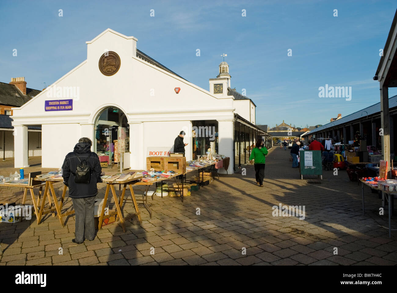Tiverton town hi-res stock photography and images - Alamy