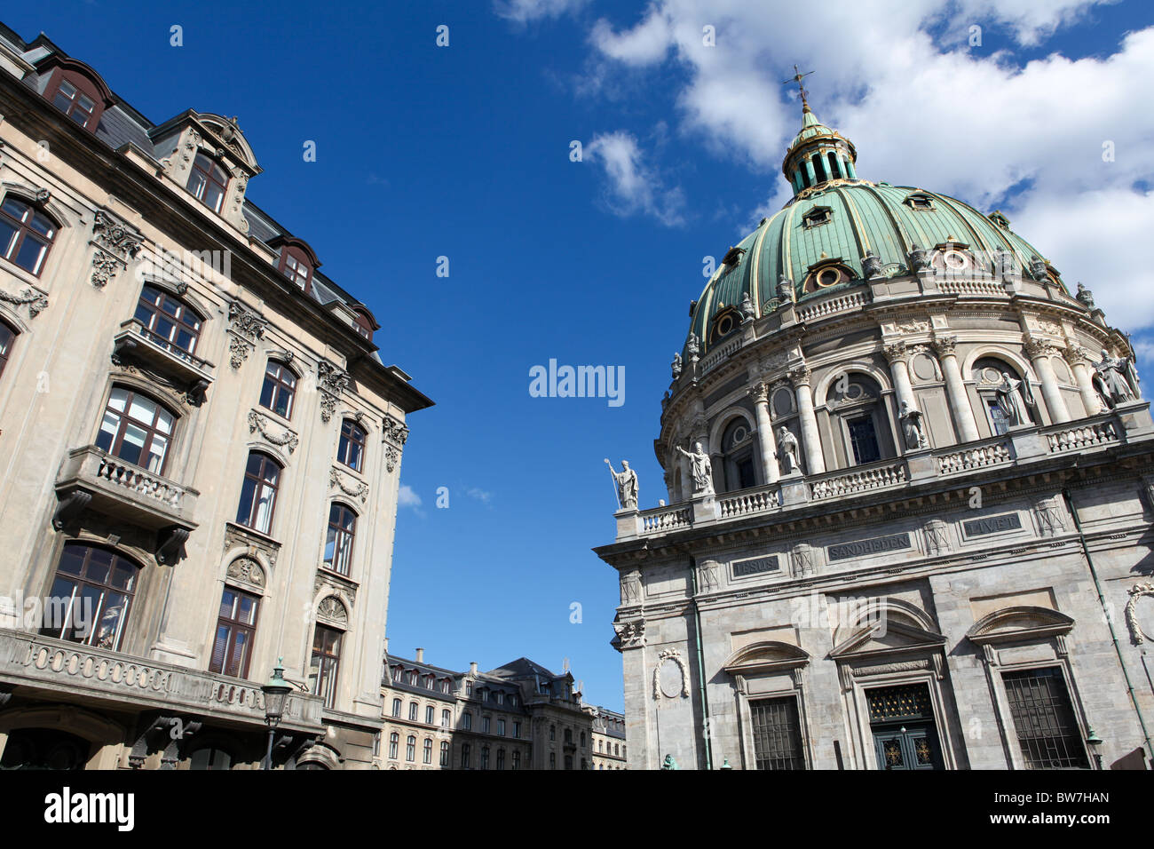 Frederick's Church, popularly known as The Marble Church (Danish ...