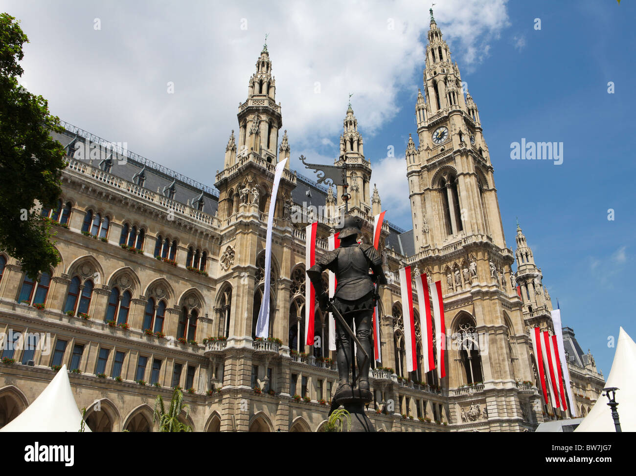 Vienna City Hall Stock Photo - Alamy