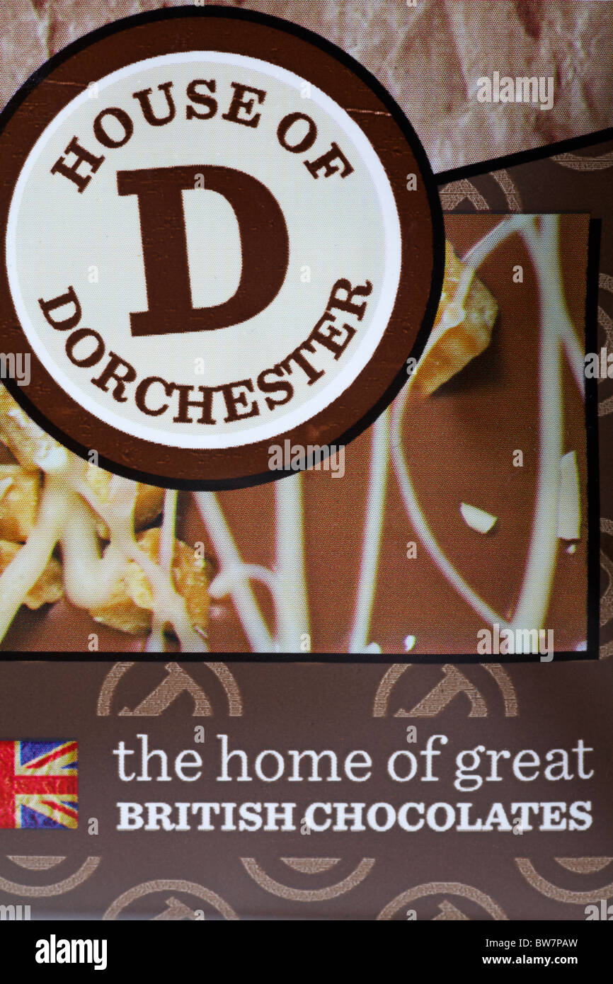 House of Dorchester - the home of great British chocolates on Double ...