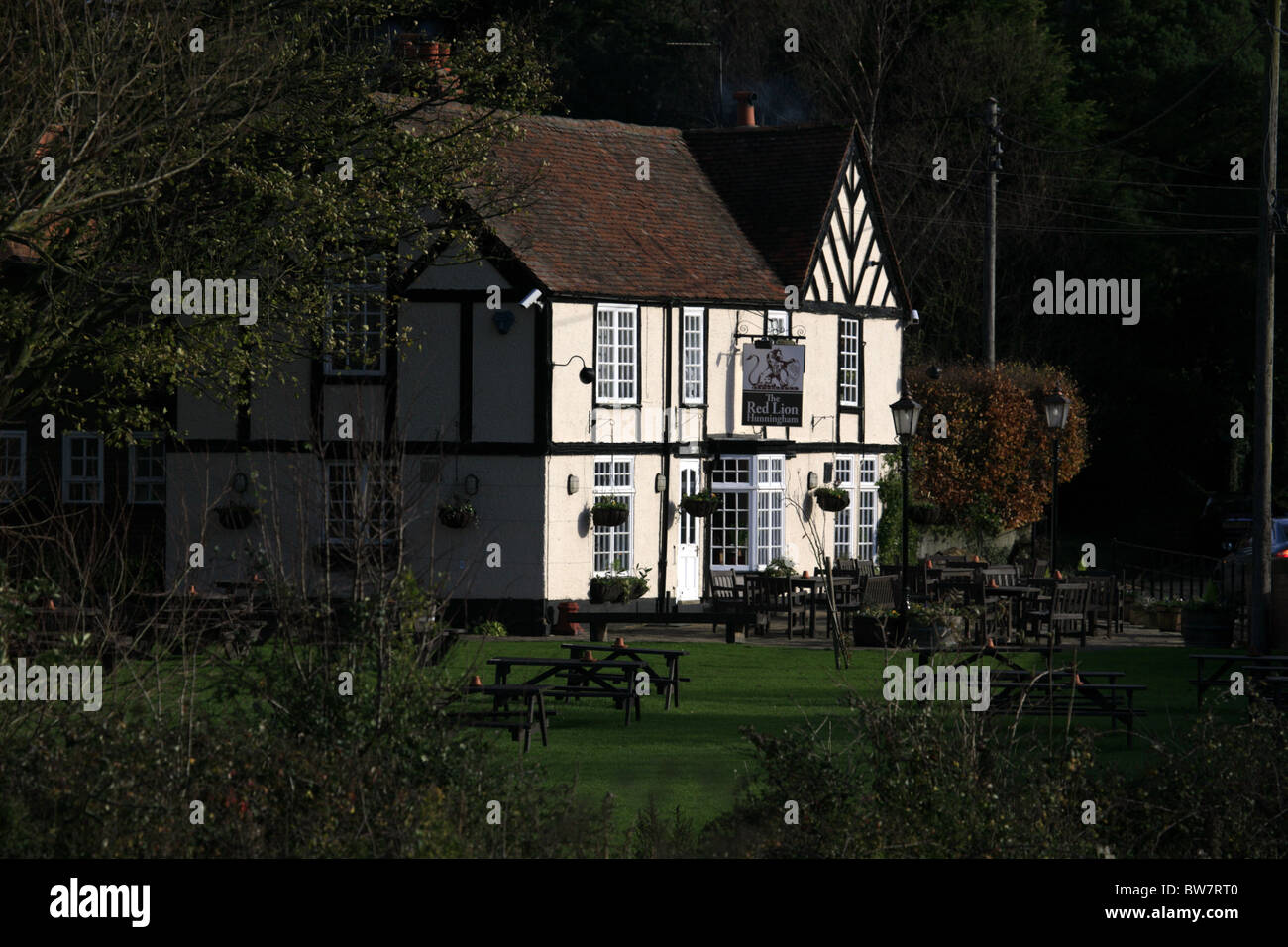 The Red Lion Public House, Hunningham, Warwickshire Stock Photo - Alamy