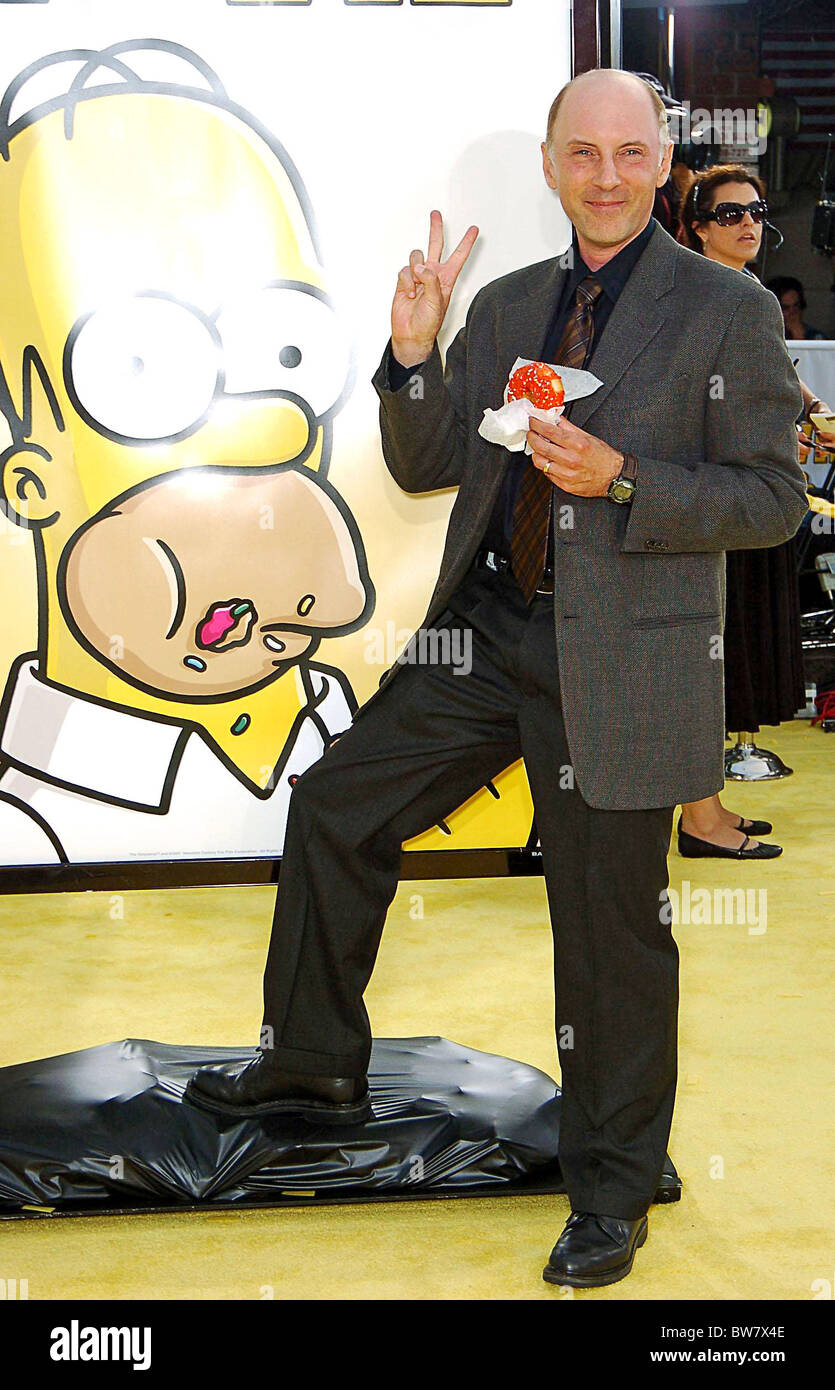 THE SIMPSON'S MOVIE Premiere Stock Photo - Alamy