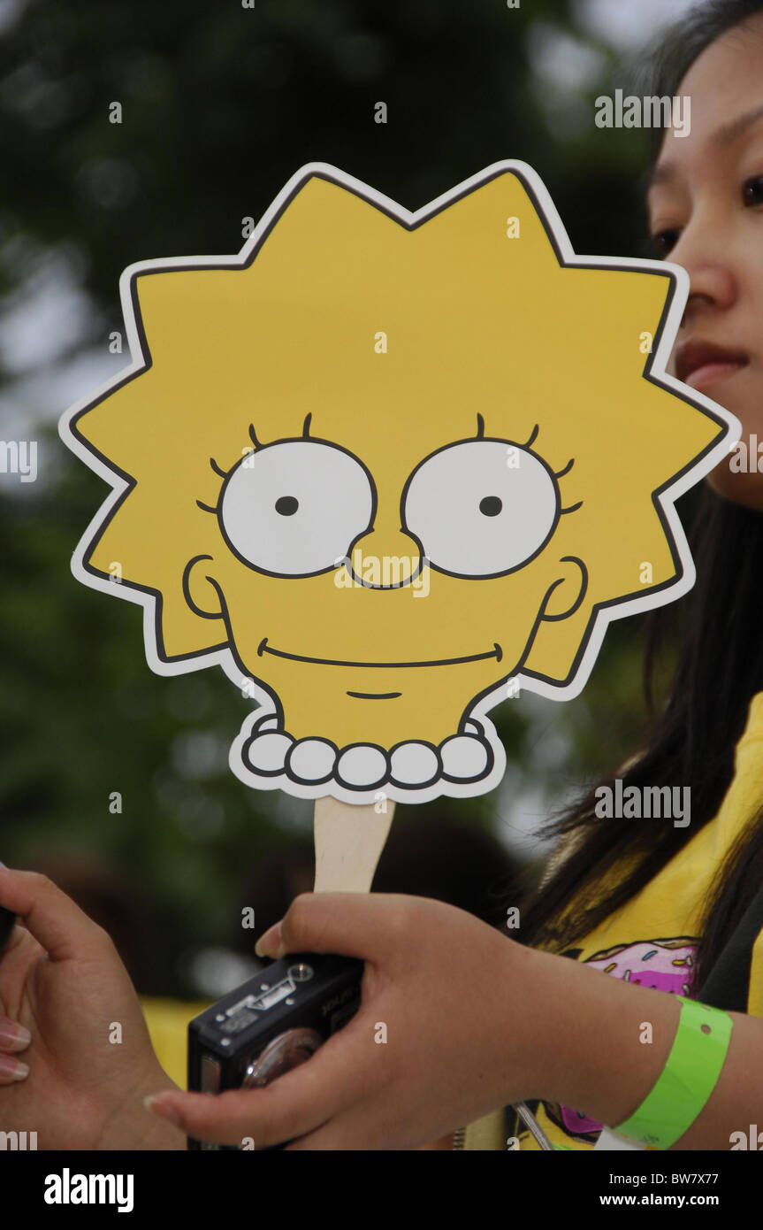 THE SIMPSON'S MOVIE Premiere Stock Photo - Alamy