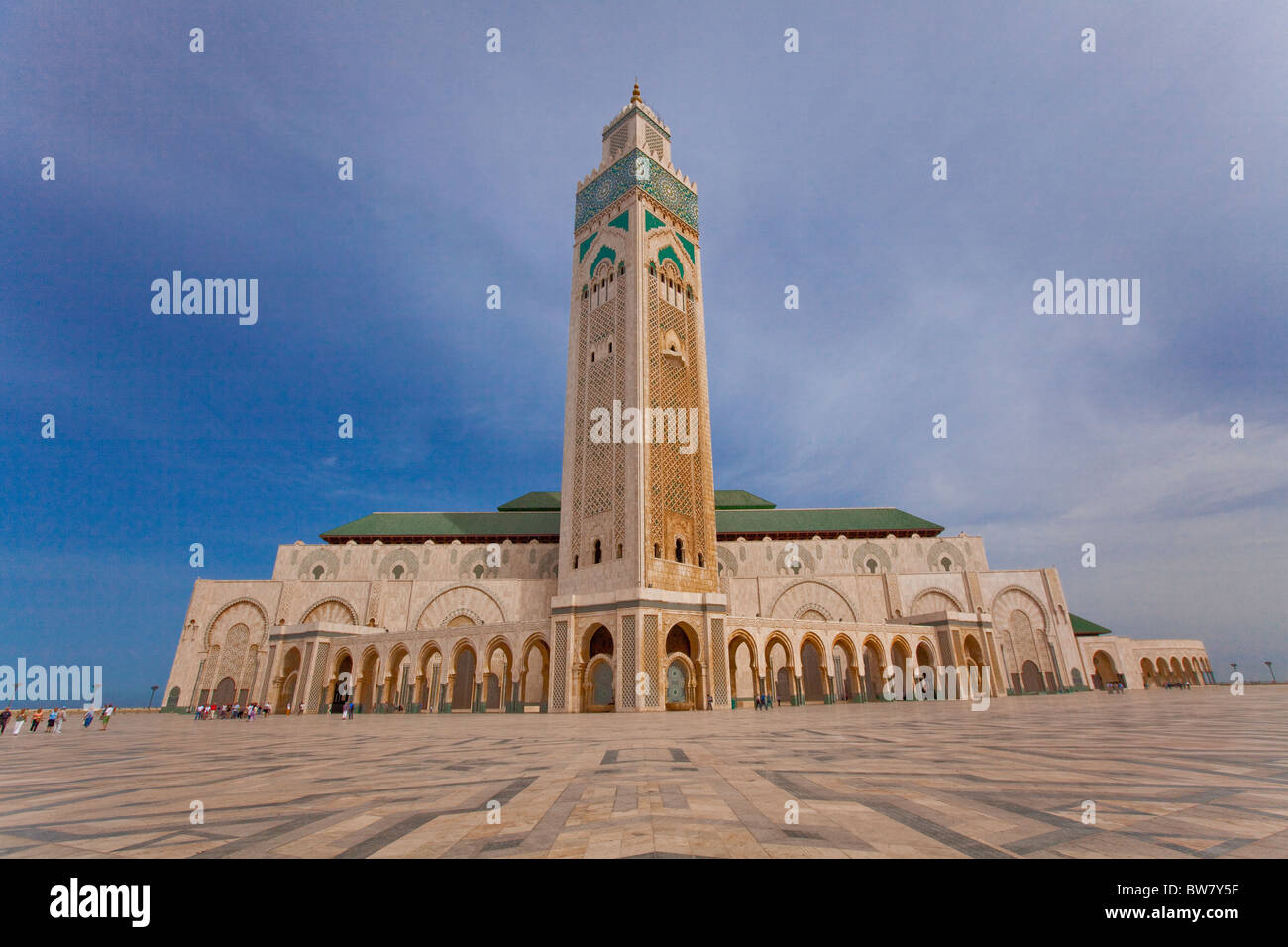 The seaside Hassan II mosque in Casablanca, Morocco Stock Photo - Alamy