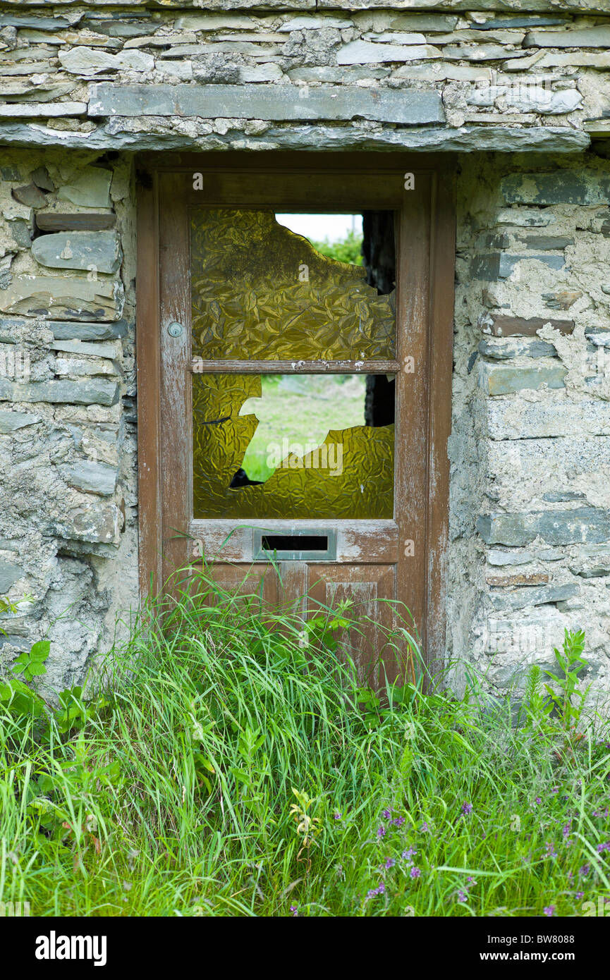 Derelict old period stone cottage rundown and in need of renovation ...