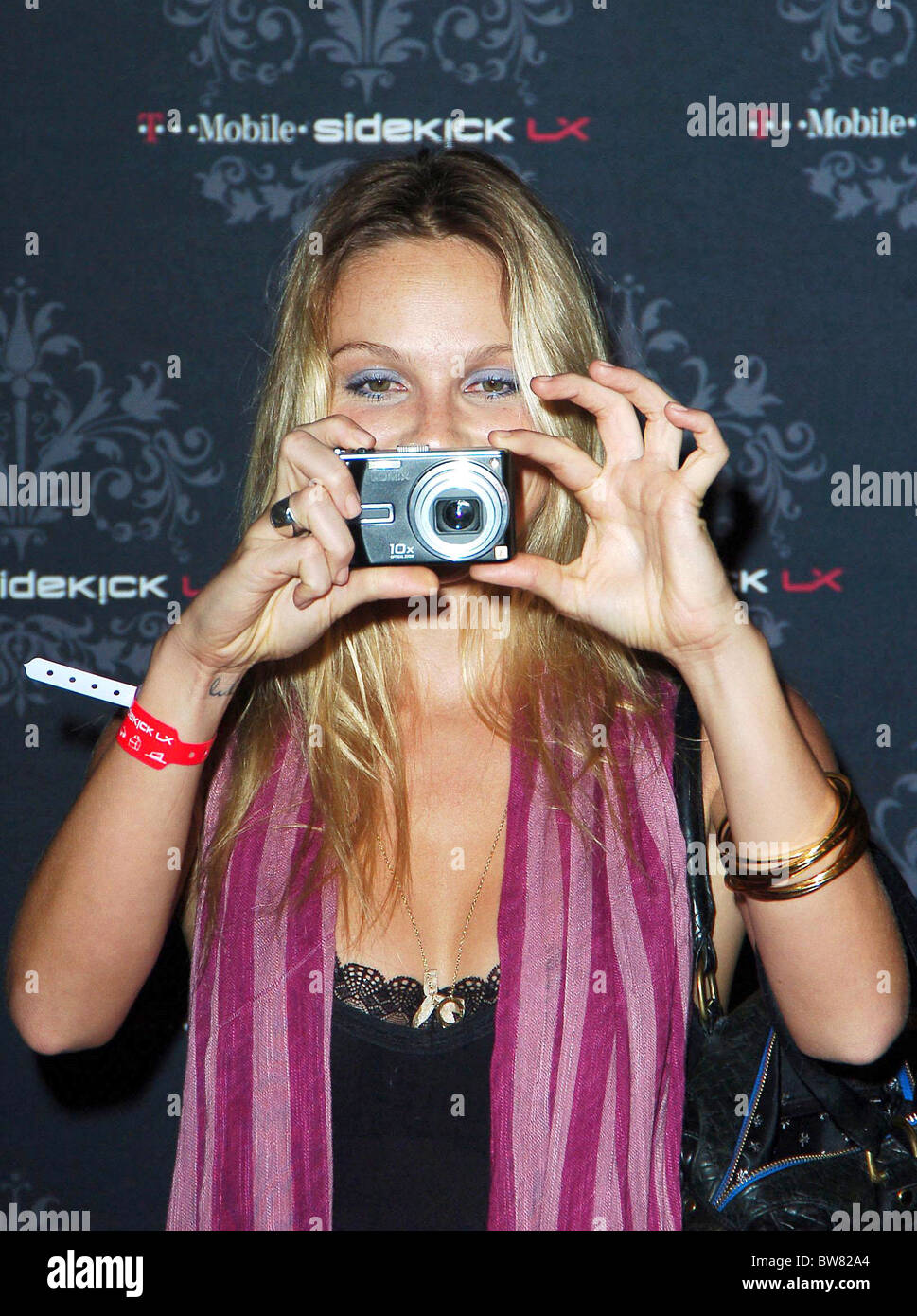T-MOBILE SIDEKICK LX Launch Party Stock Photo - Alamy