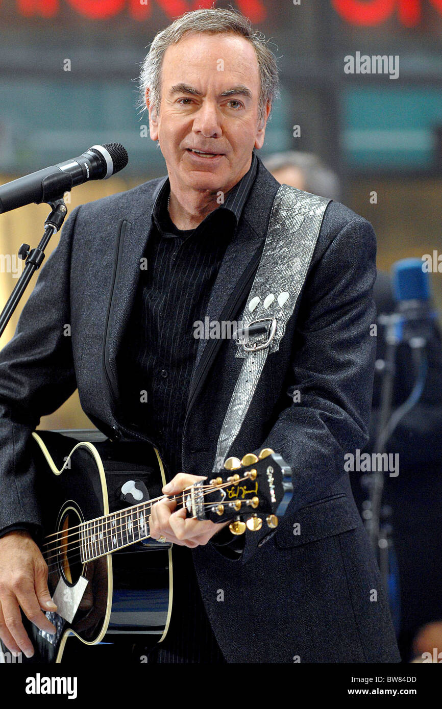 NBC Today Show Concert with Neil Diamond Stock Photo - Alamy
