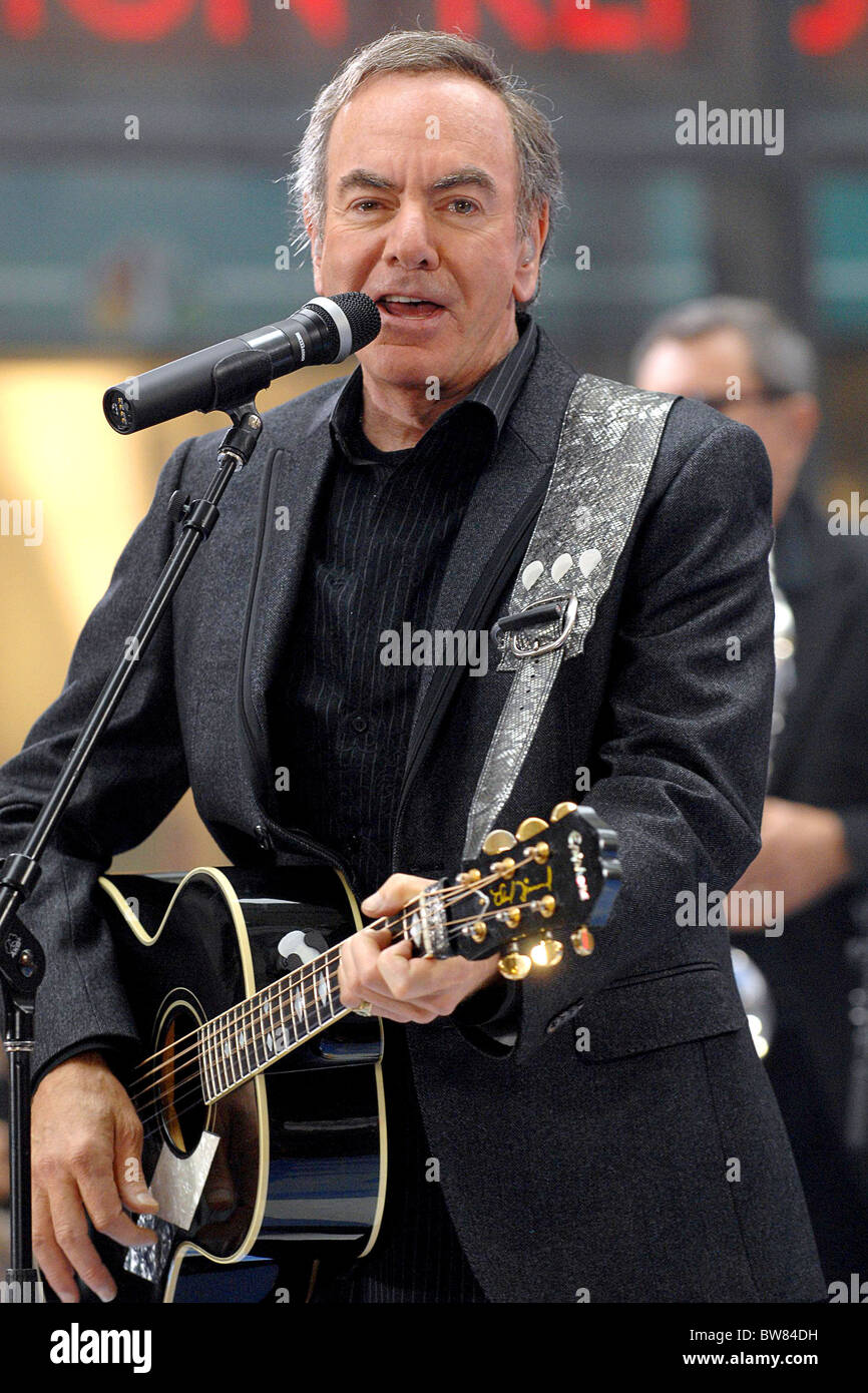 NBC Today Show Concert with Neil Diamond Stock Photo - Alamy