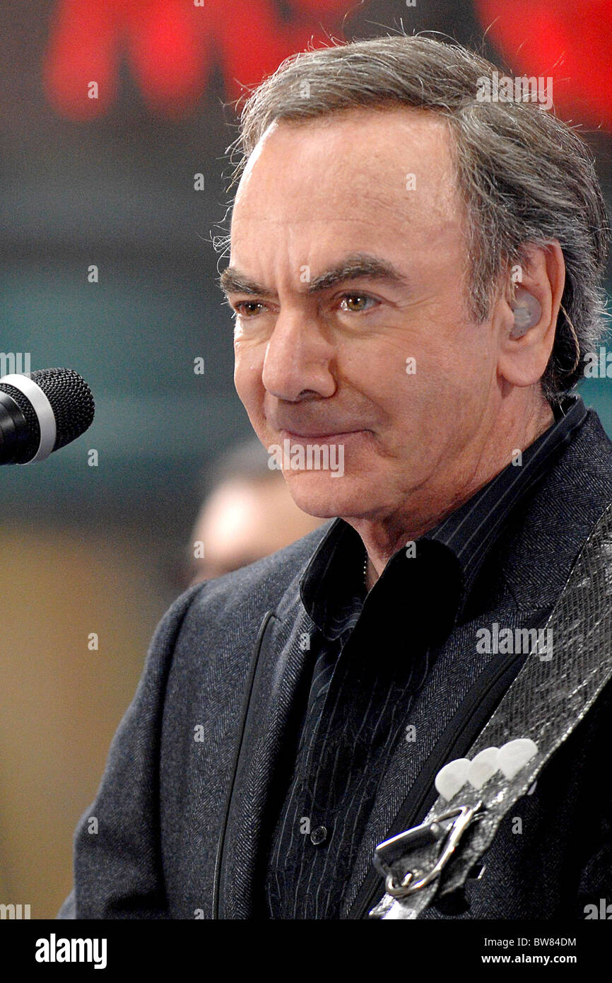 NBC Today Show Concert with Neil Diamond Stock Photo - Alamy