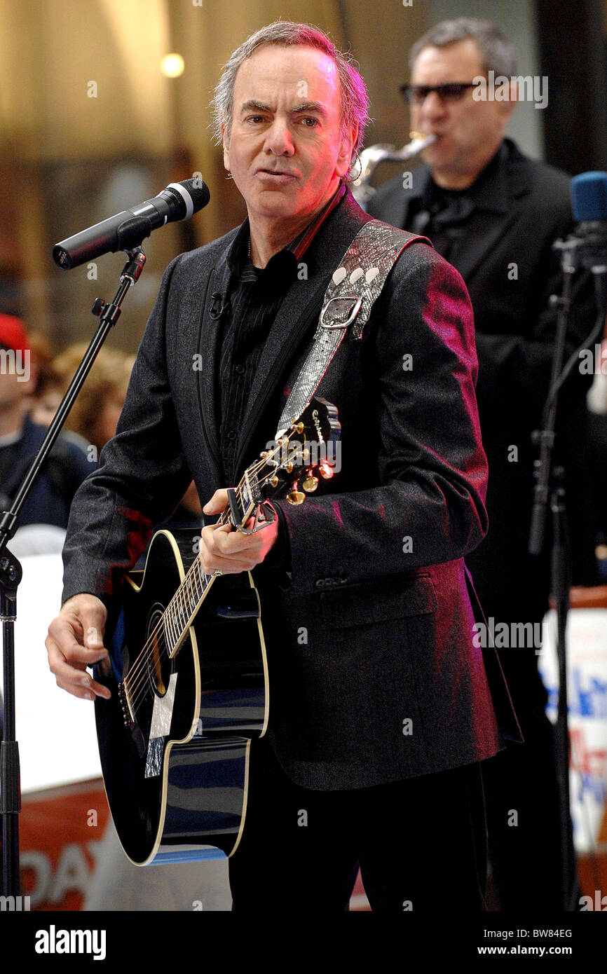 NBC Today Show Concert with Neil Diamond Stock Photo - Alamy