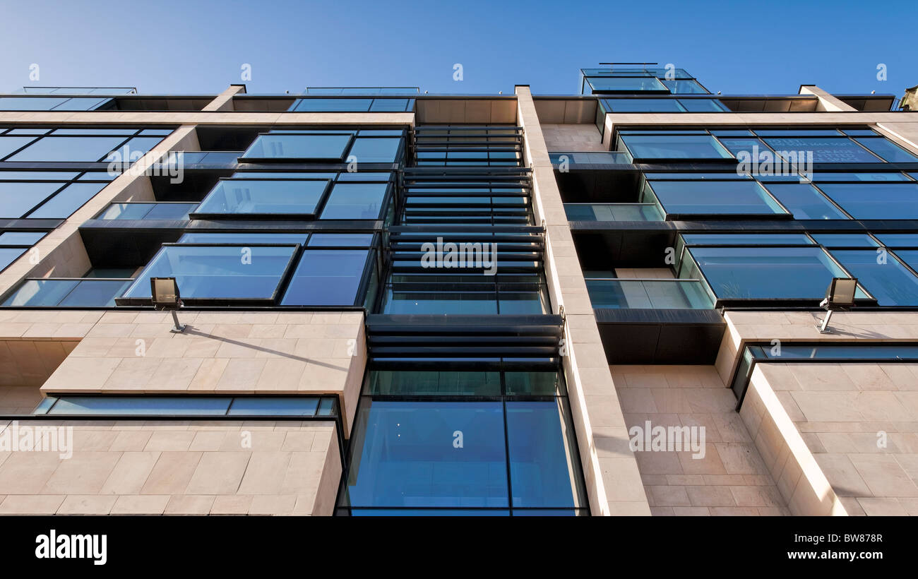 Retail and office development in Princes Street, Edinburgh Stock Photo ...