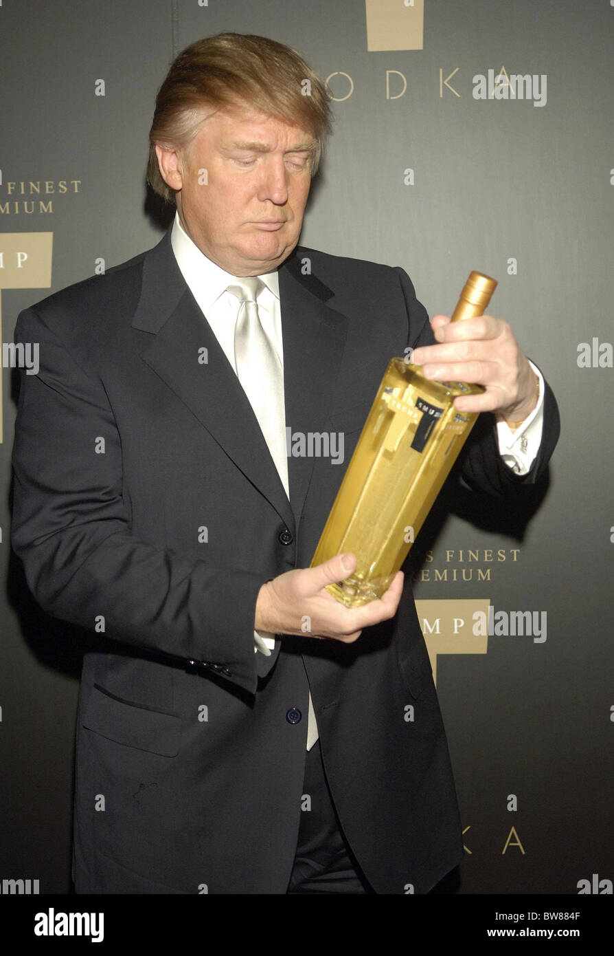 Drinks america launches trump vodka hi-res stock photography and images ...