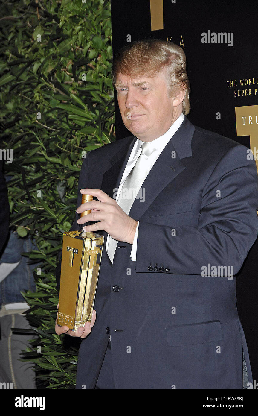 TRUMP VODKA Launch Party hosted by DRINKS AMERICA Stock Photo - Alamy