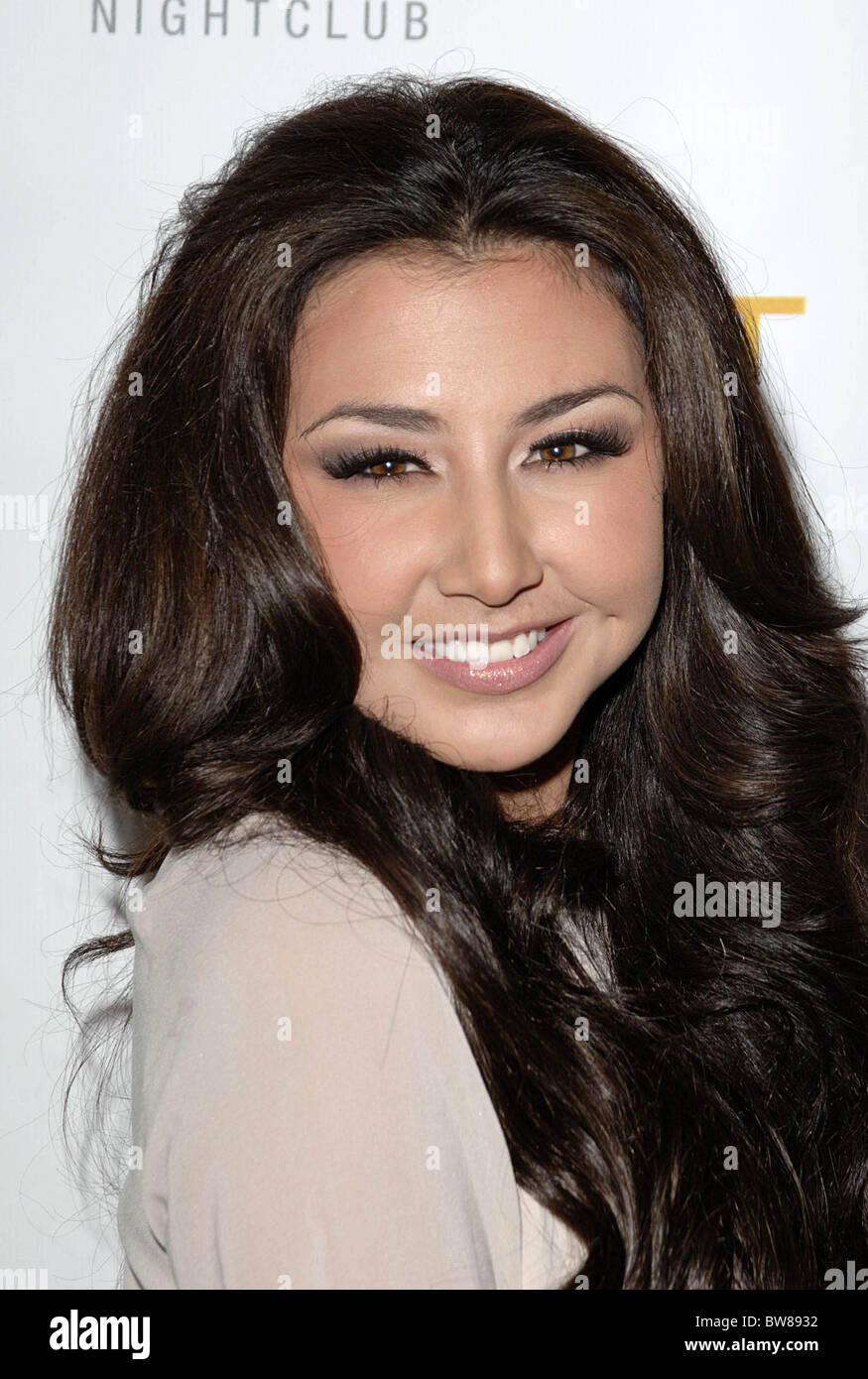 Aundrea Fimbres of Danity Kane at JET Nightclub Stock Photo - Alamy