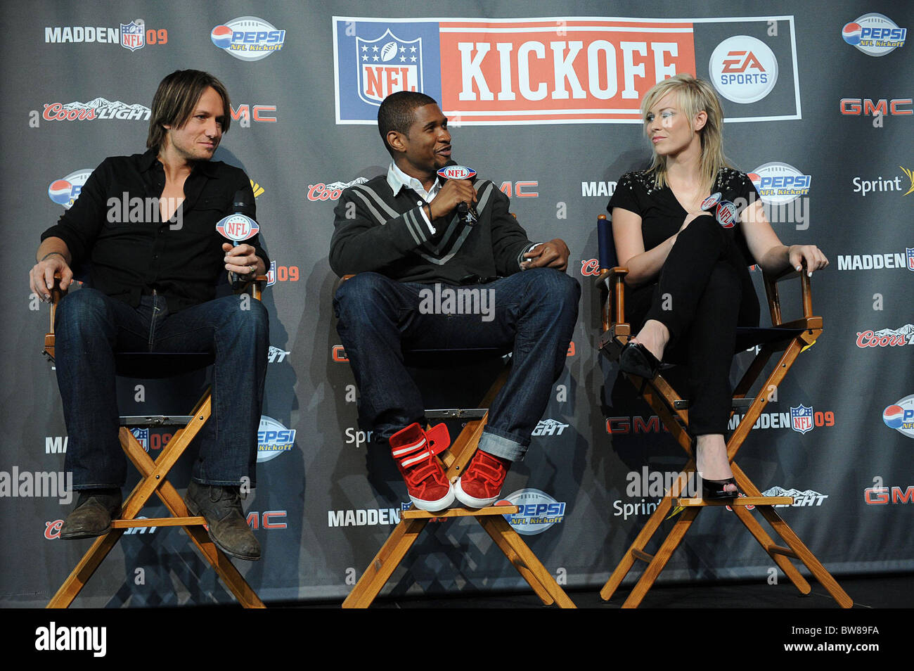 2008 NFL Kickoff Press Conference Stock Photo - Alamy