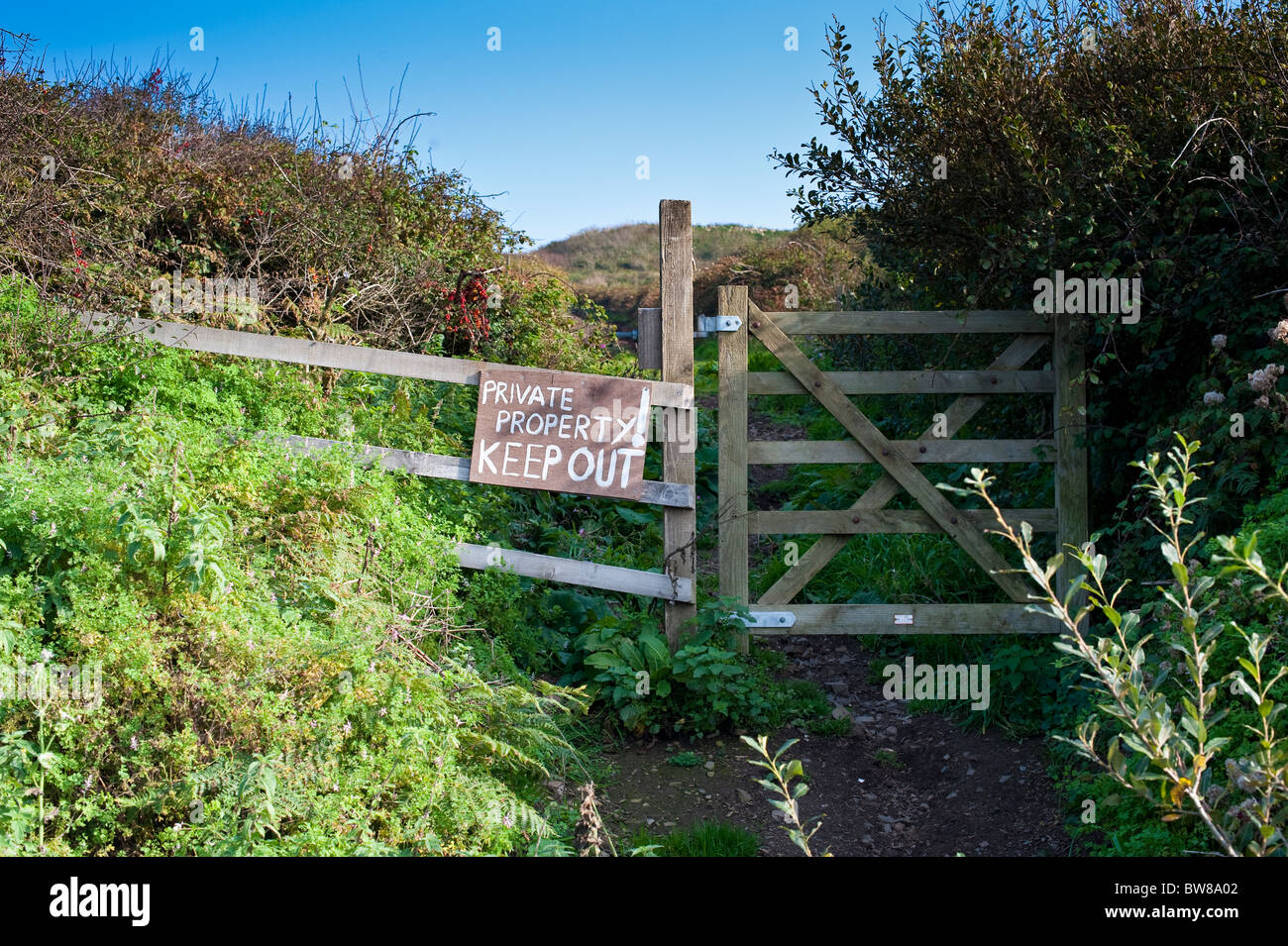 Westward ho! sign hi-res stock photography and images - Alamy