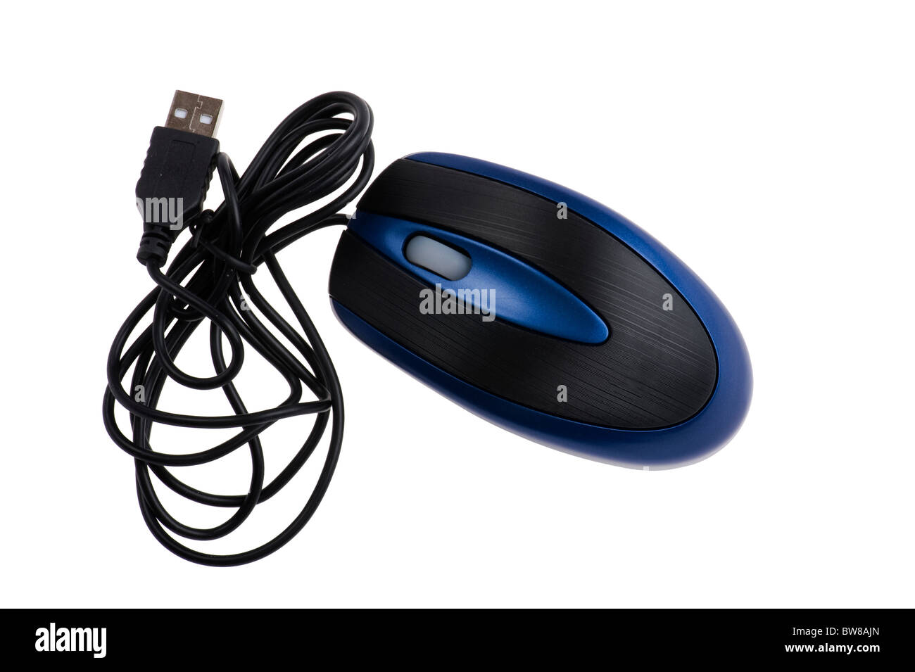 object on white - computer mouse close up Stock Photo - Alamy